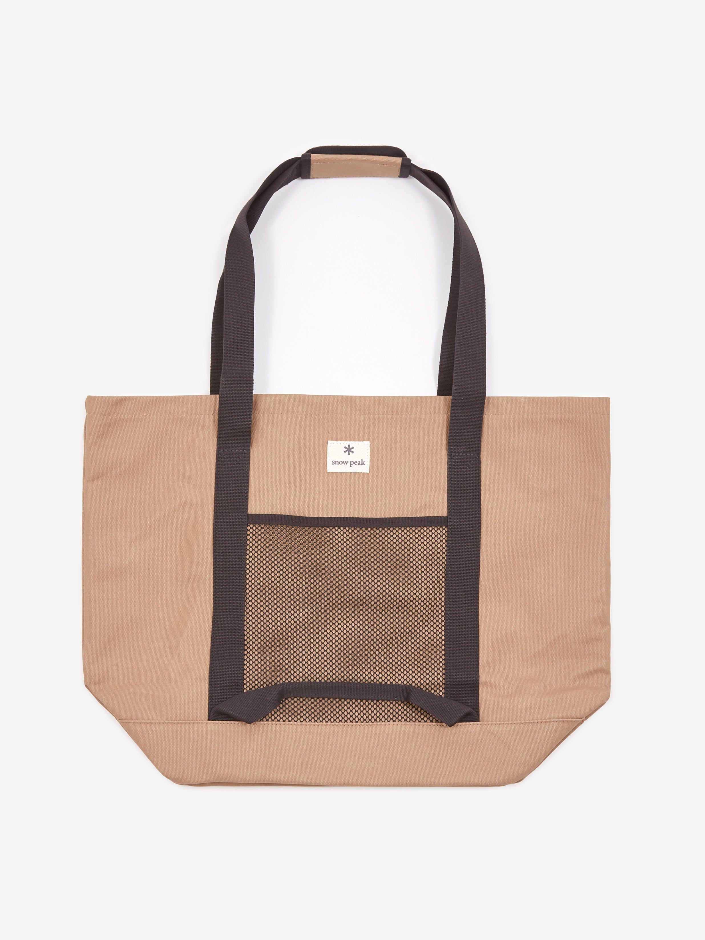 Snow Peak Gear Tote Bag Medium - Brown – Goodhood