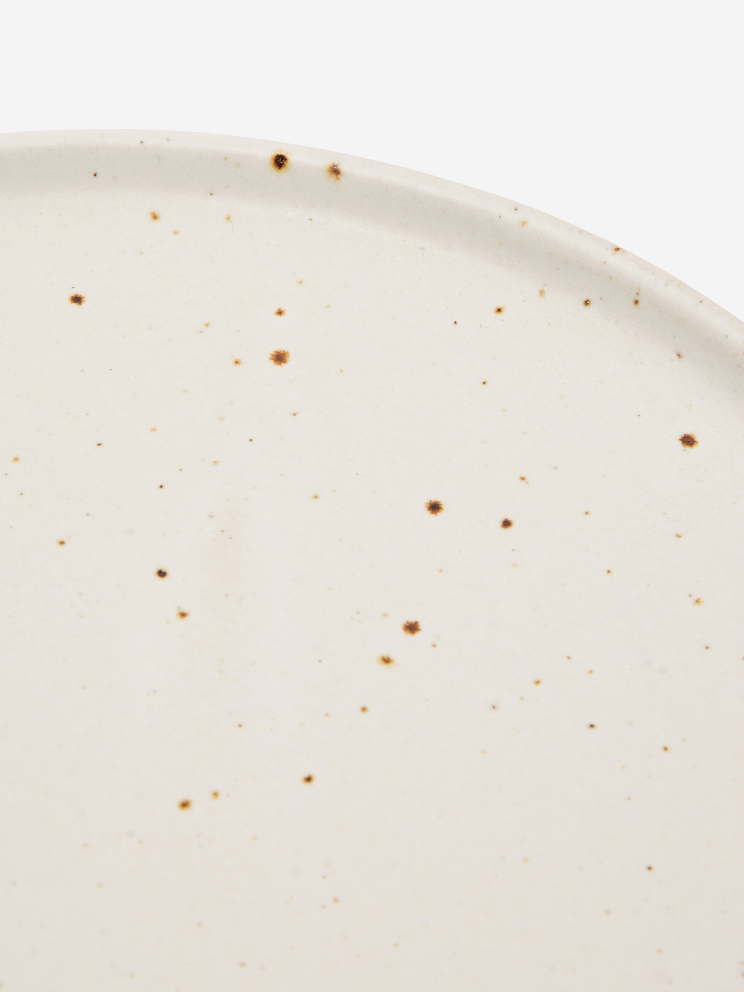 DOR & TAN Everyday Dinner Plate - Speckled White – Goodhood