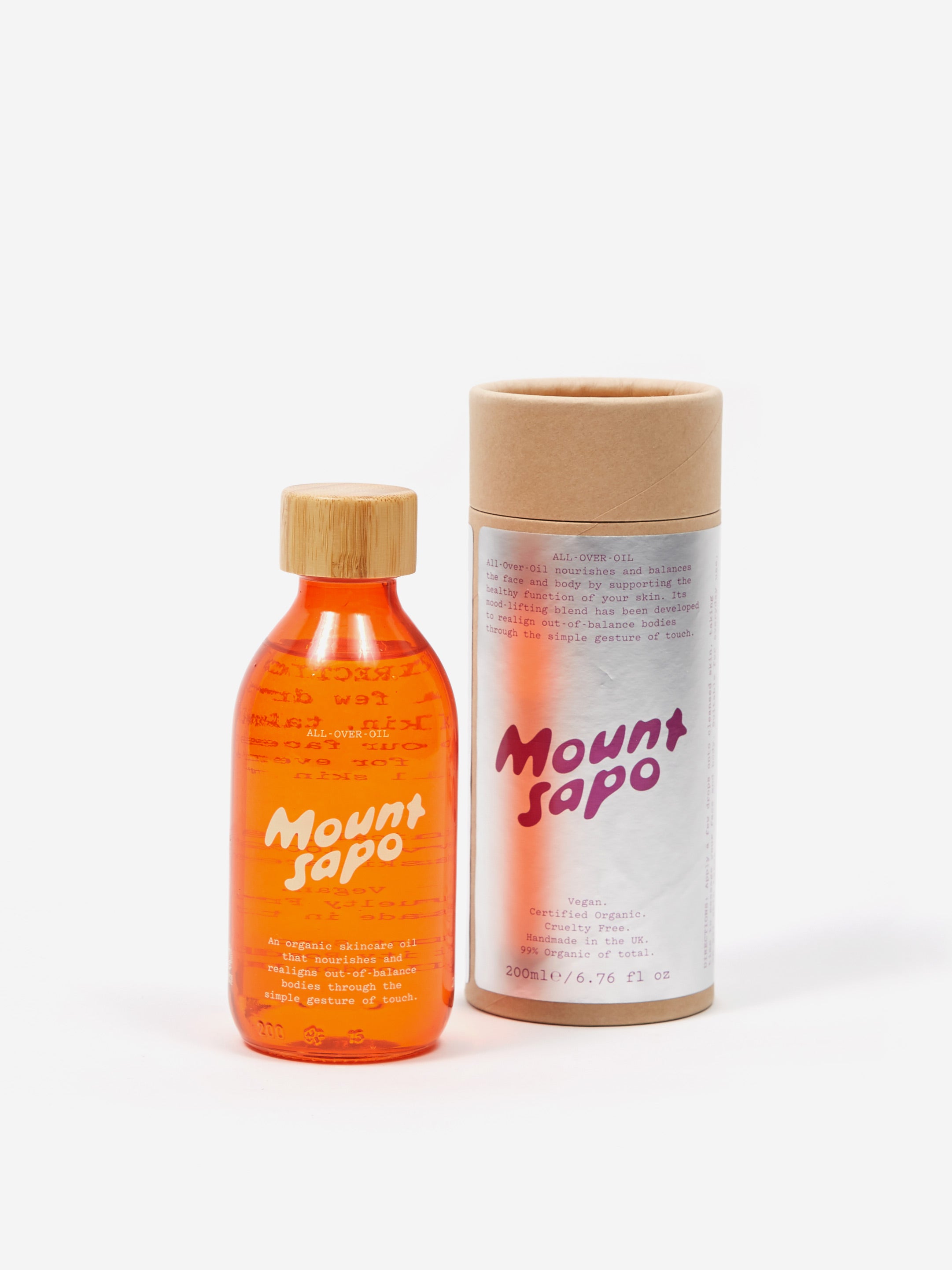 Mount Sapo Organic All Over Skincare Oil 200ml - Multi – Goodhood