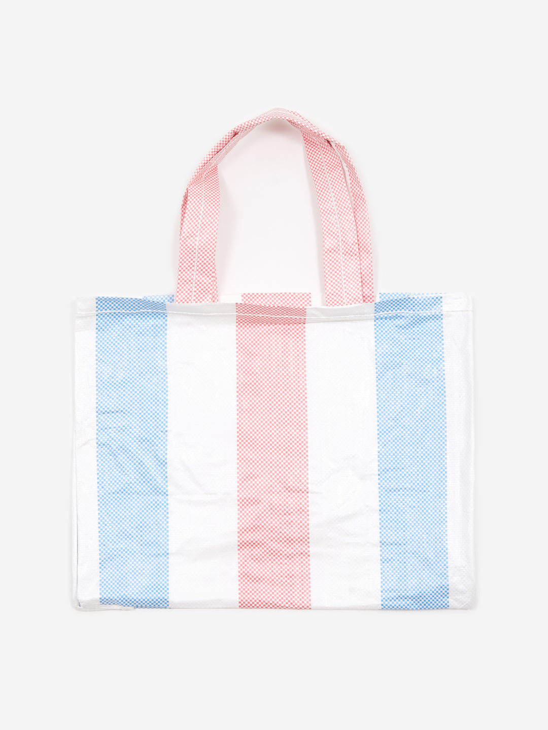 HAY Candy Stripe Shopper Bag Medium - Blue/Red/White – Goodhood
