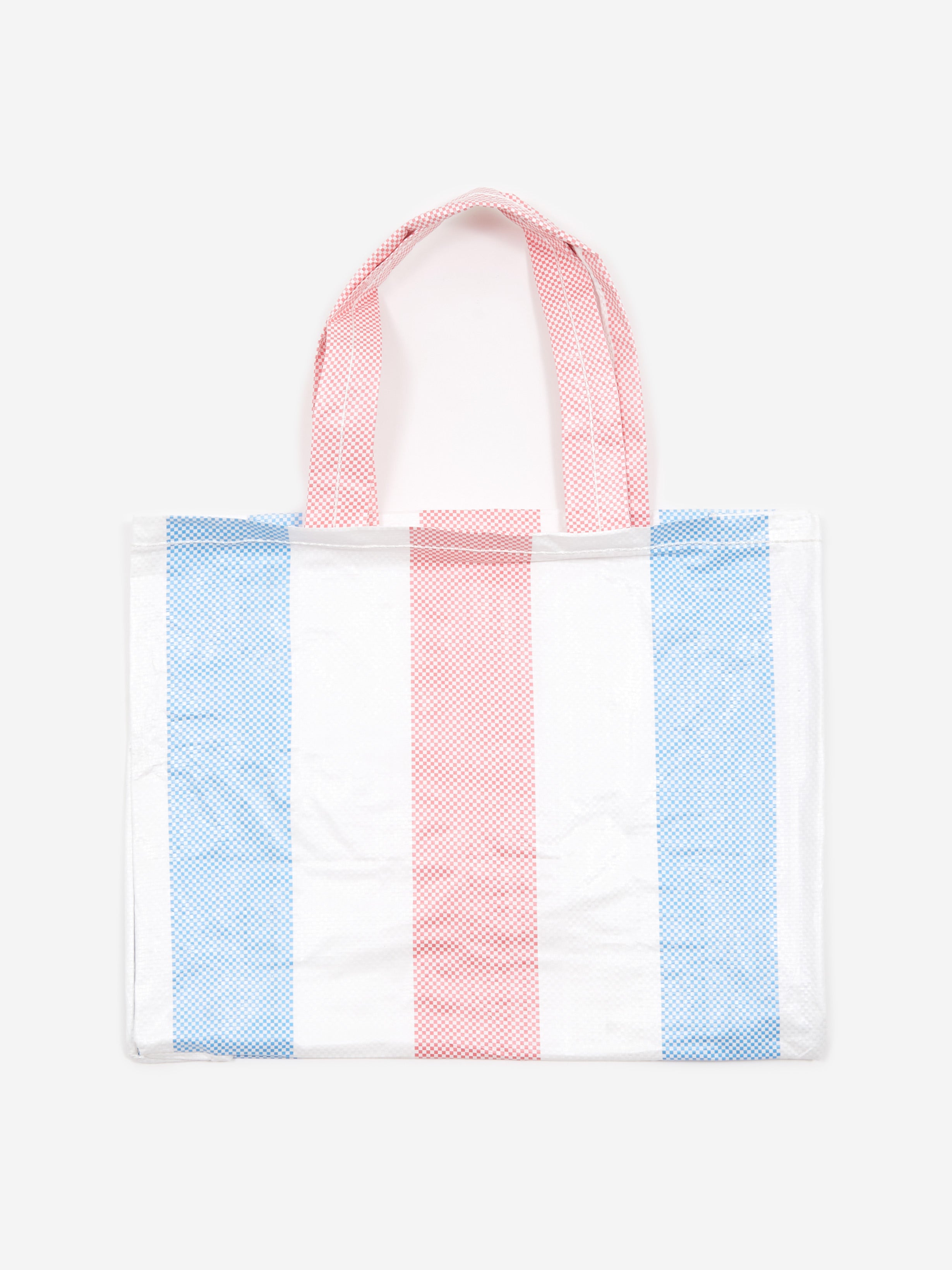 HAY Candy Stripe Shopper Bag Medium - Blue/Red/White – Goodhood