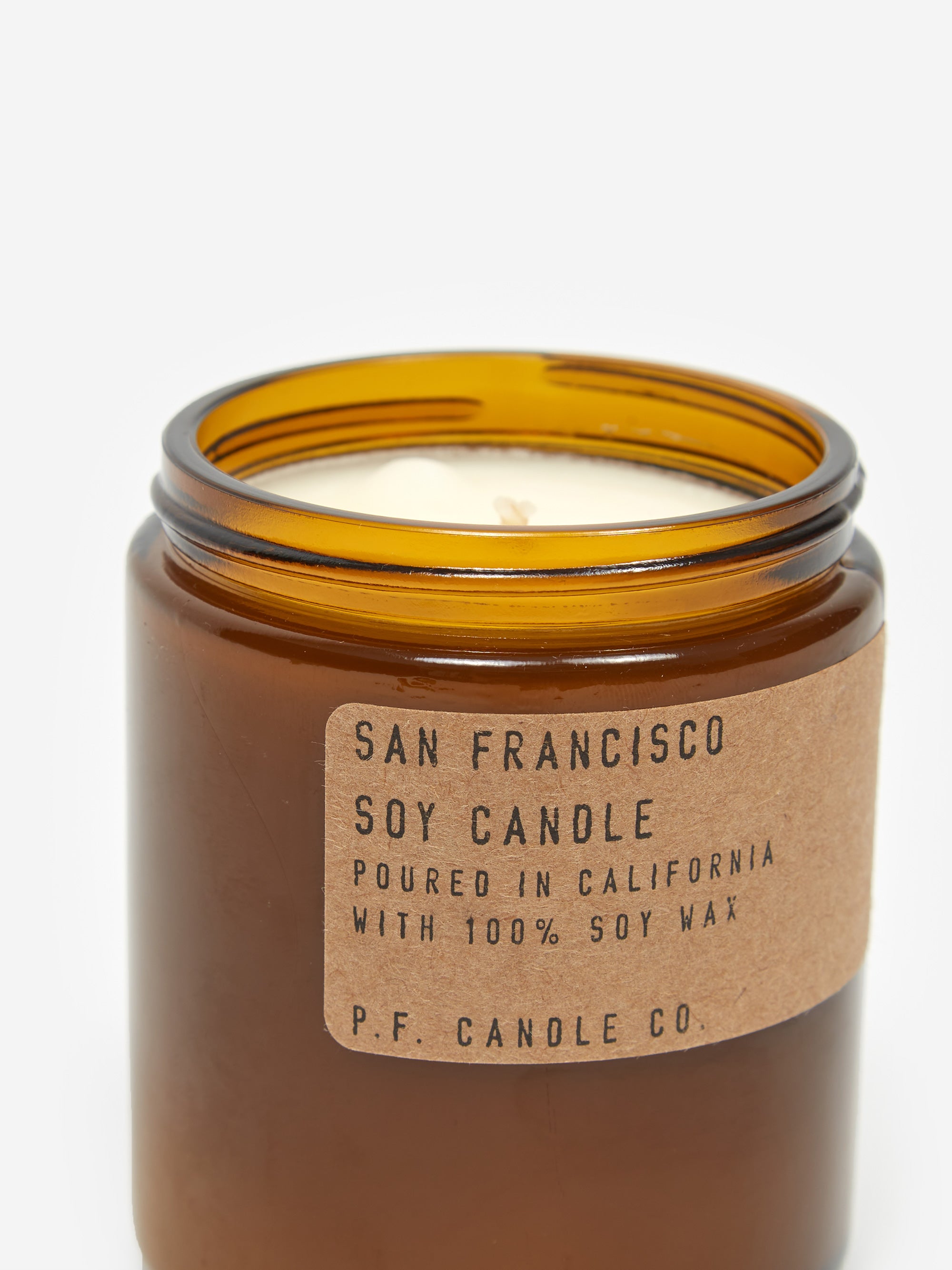 P.F. Candle Co. San Francisco Standard Jar Candle - Brown – Goodhood