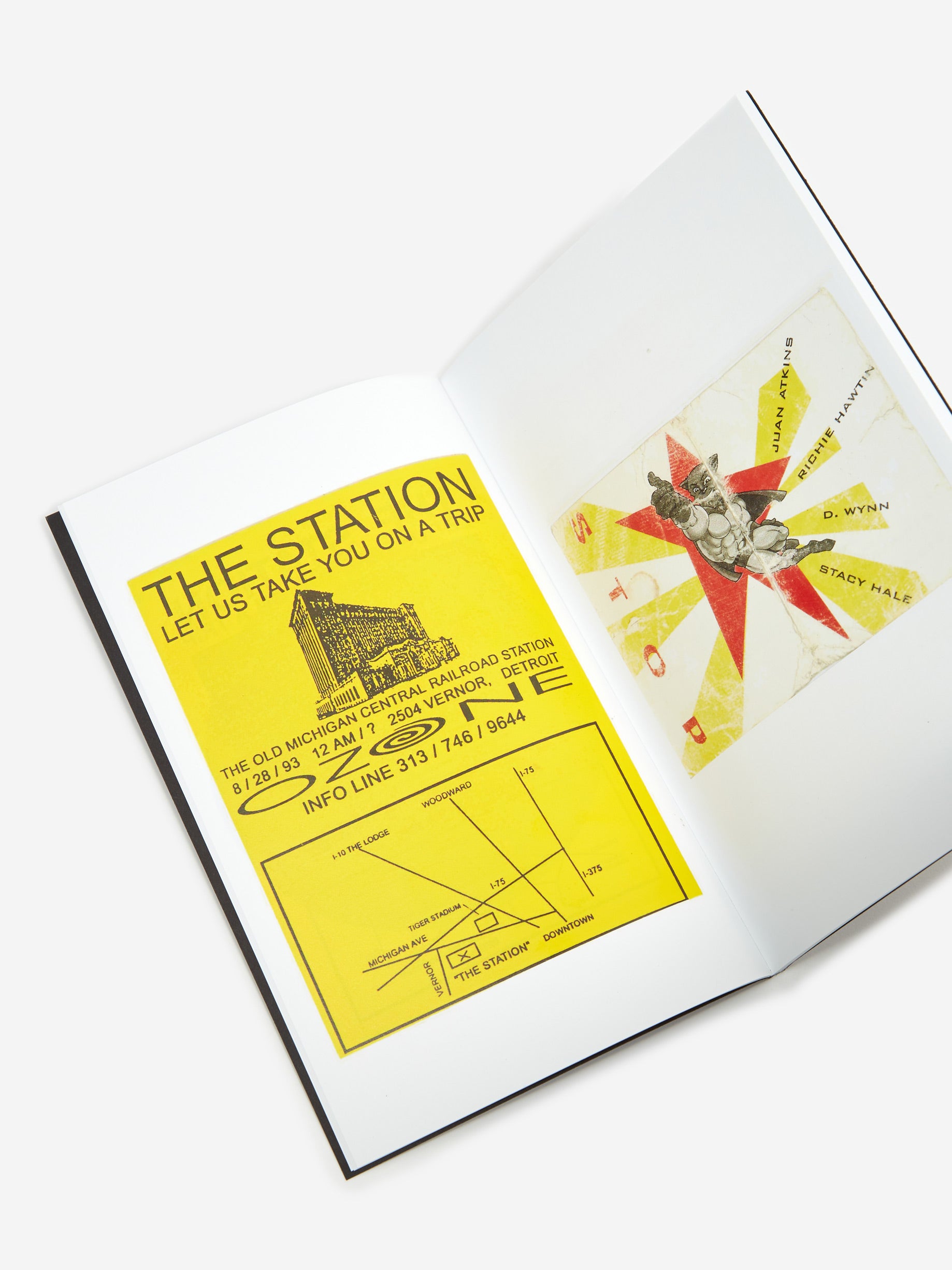 Detroit Rave Flyers 1993 - 1999 - Black – Goodhood