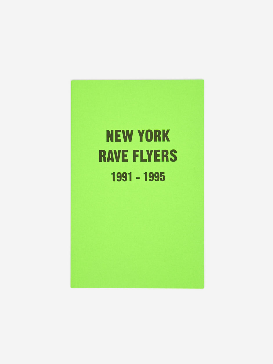 New York Rave Flyers 1991 to 1995 - Green – Goodhood