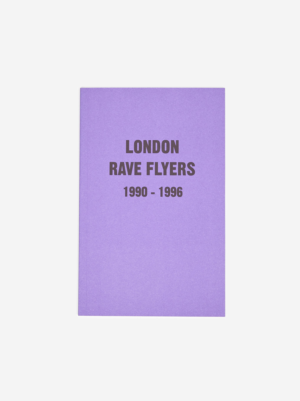 London Rave Flyers 1990-1996 - Purple – Goodhood