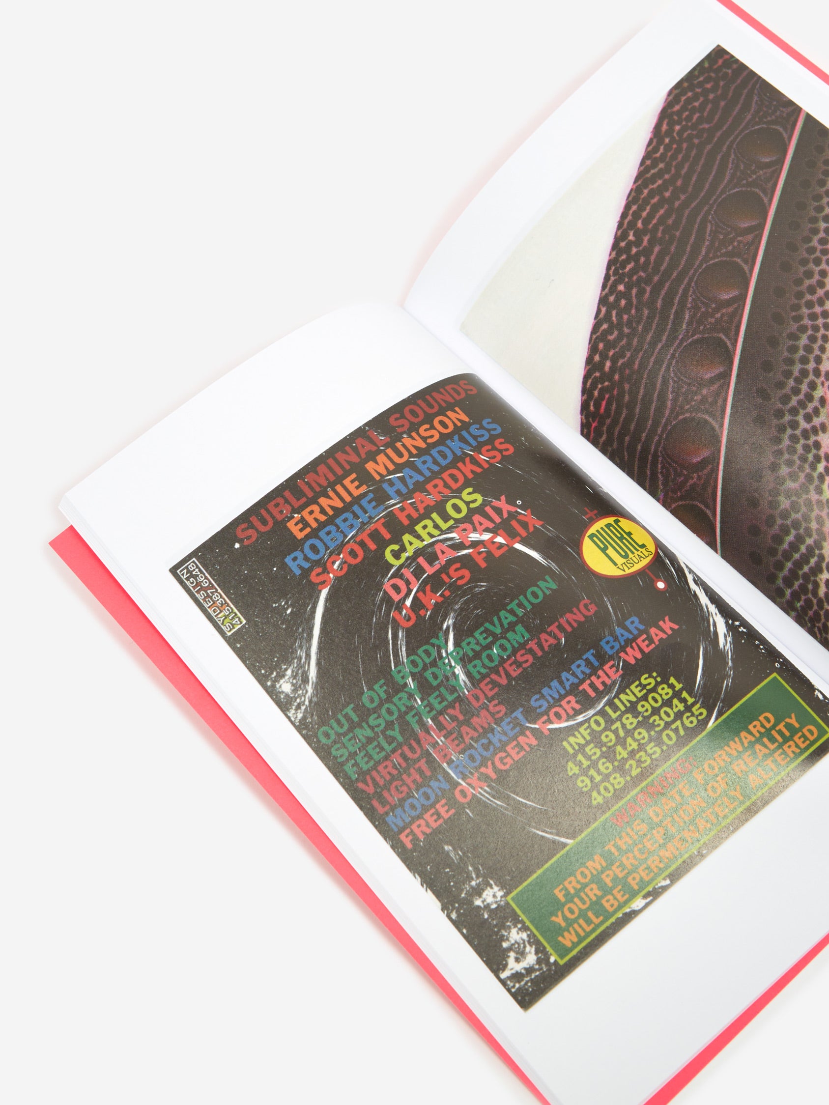 San Francisco Rave Flyers 1990-1993 - Pink – Goodhood