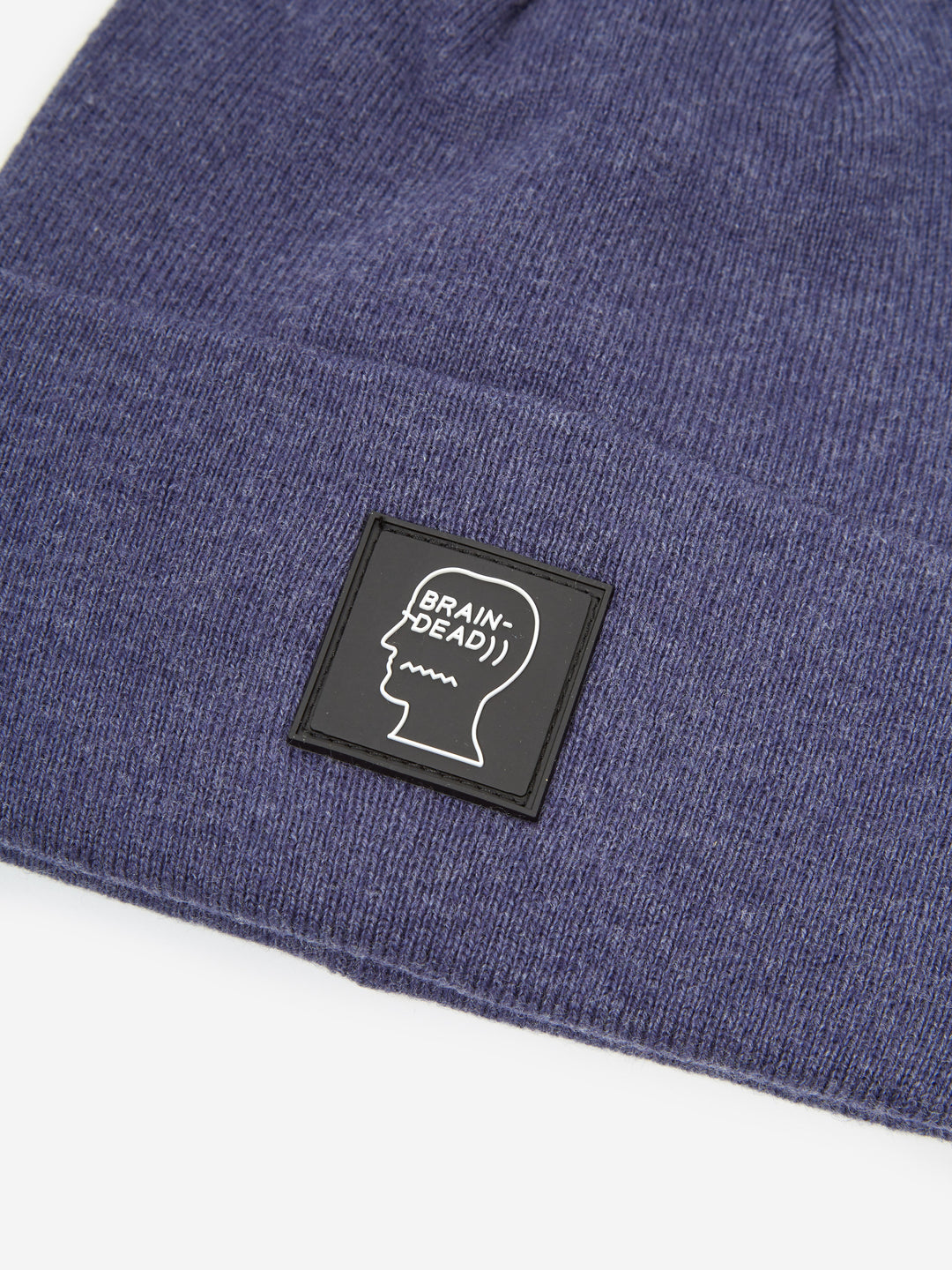 Brain Dead Logo Head Wool Beanie - Navy – Goodhood