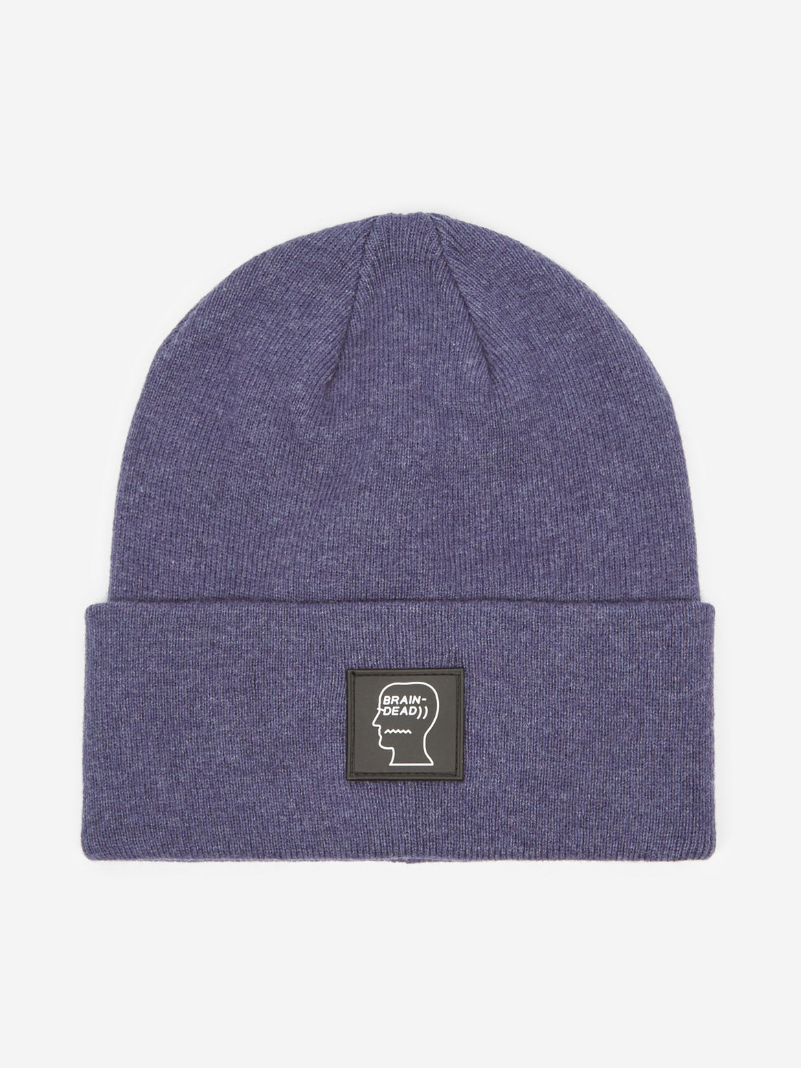 Brain Dead Logo Head Wool Beanie - Navy – Goodhood