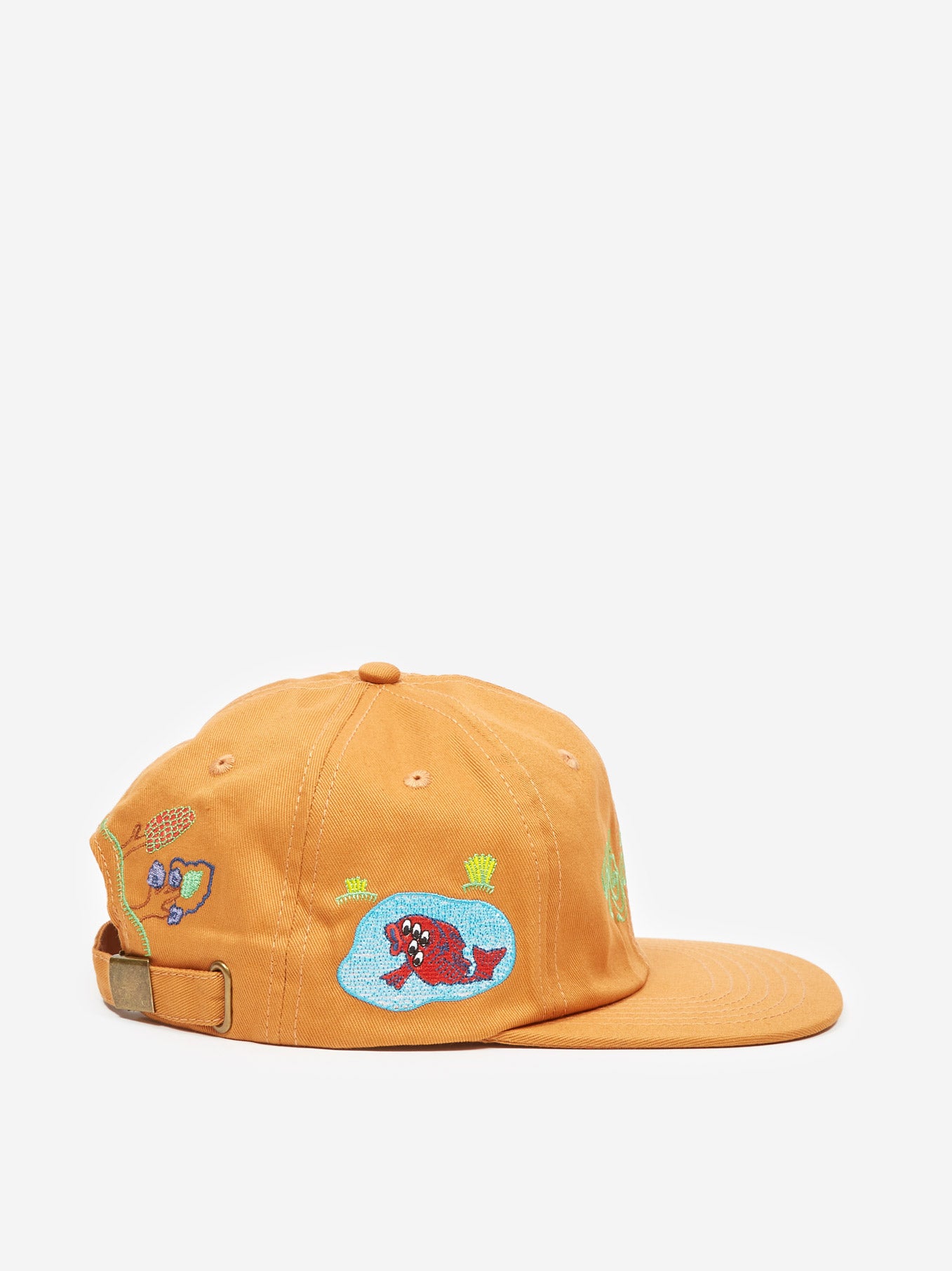 Brain Dead River 6 Panel Cap - Duck Brown – Goodhood