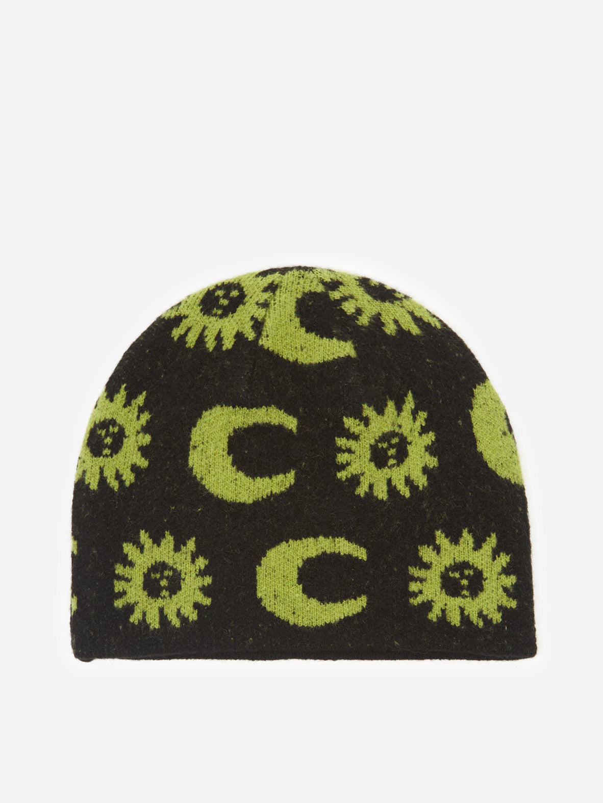 Heresy Lunisolar Beanie W - Black/Green – Goodhood