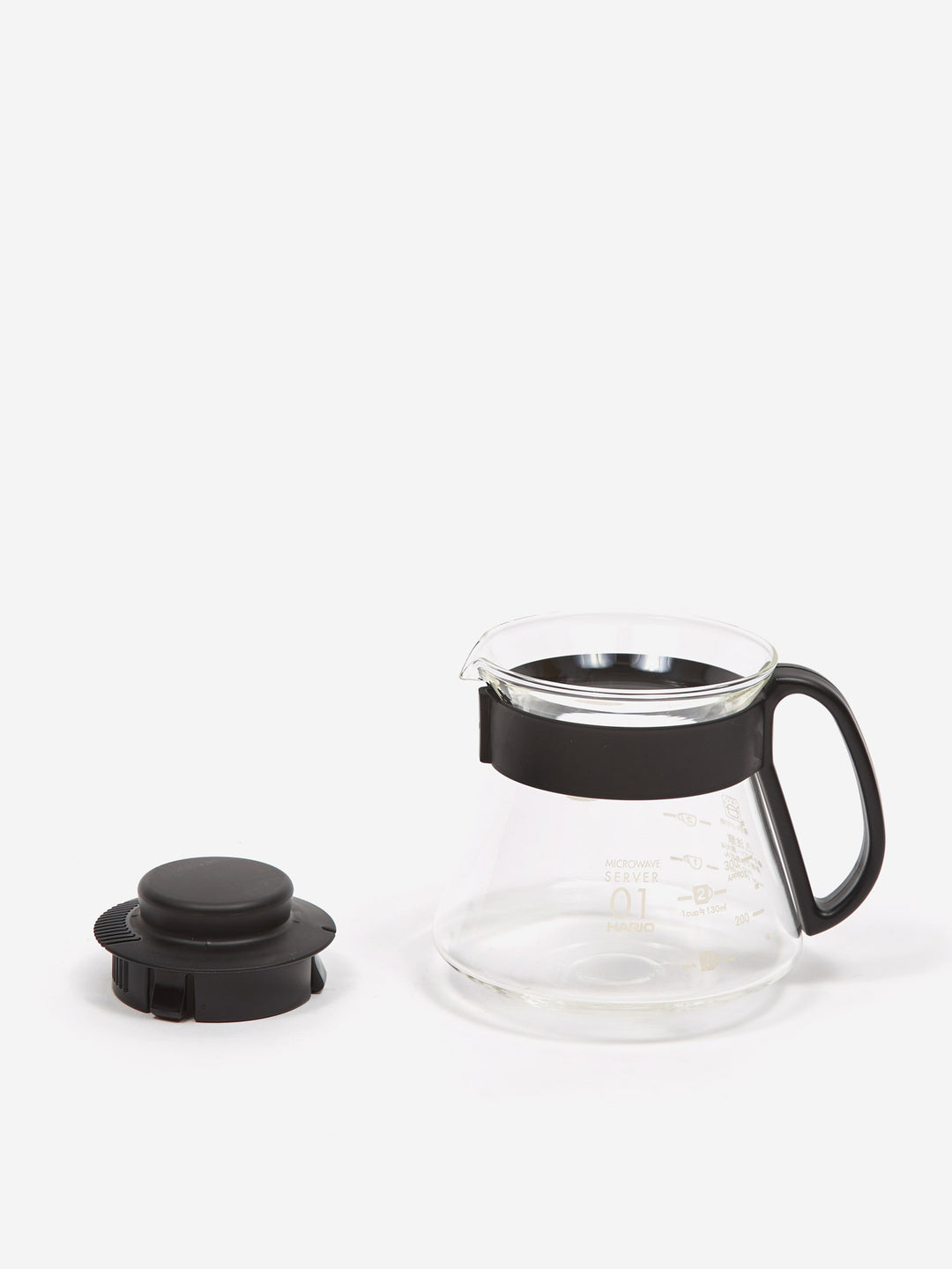 Hario V60 Glass Range Coffee Server Size 01 (360ml) - Multi – Goodhood