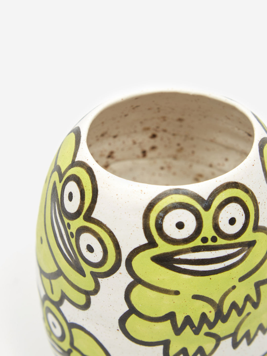 Rittle King Handmade Frog Vase - White – Goodhood