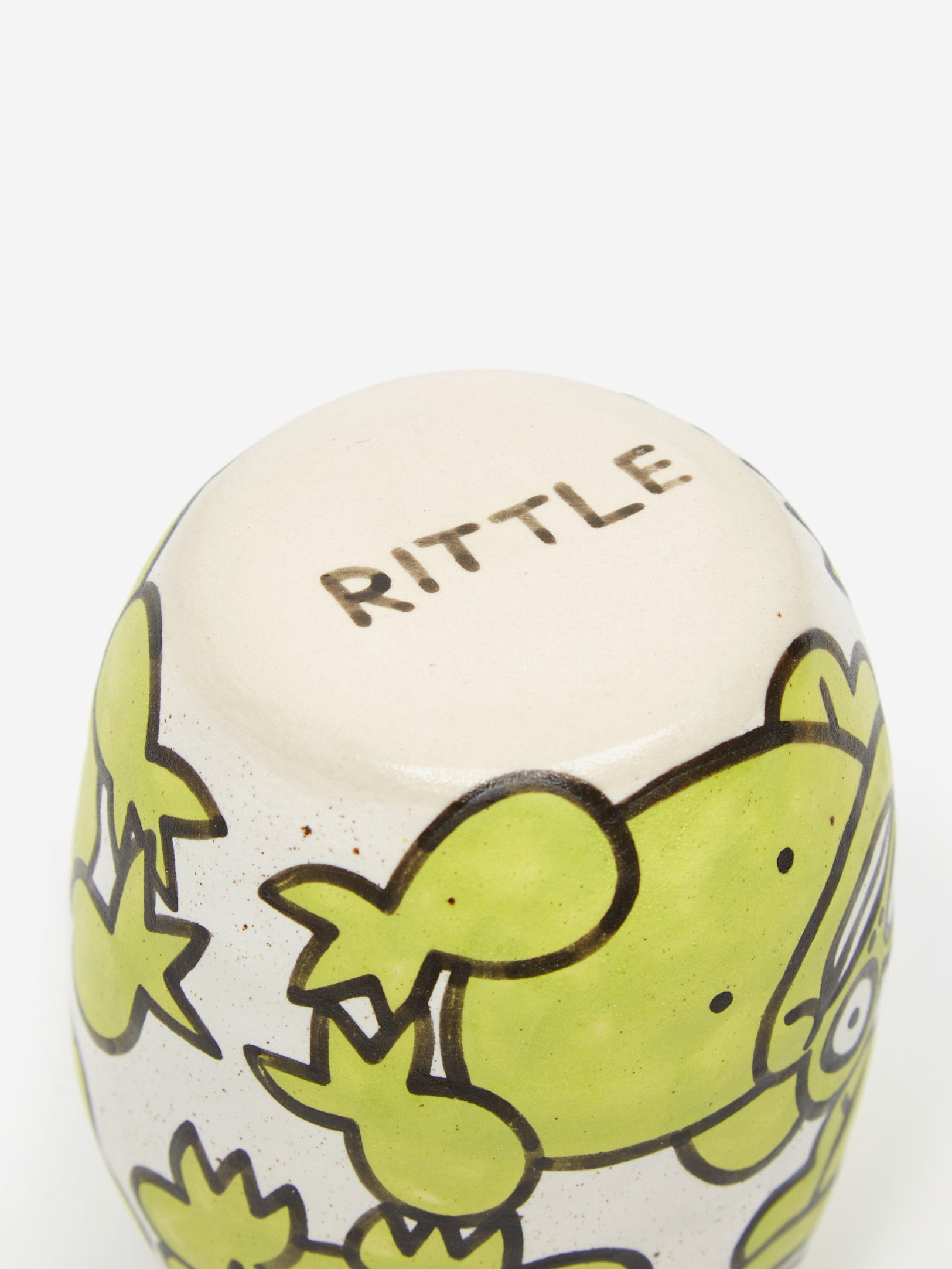 Rittle King Handmade Frog Vase - White – Goodhood