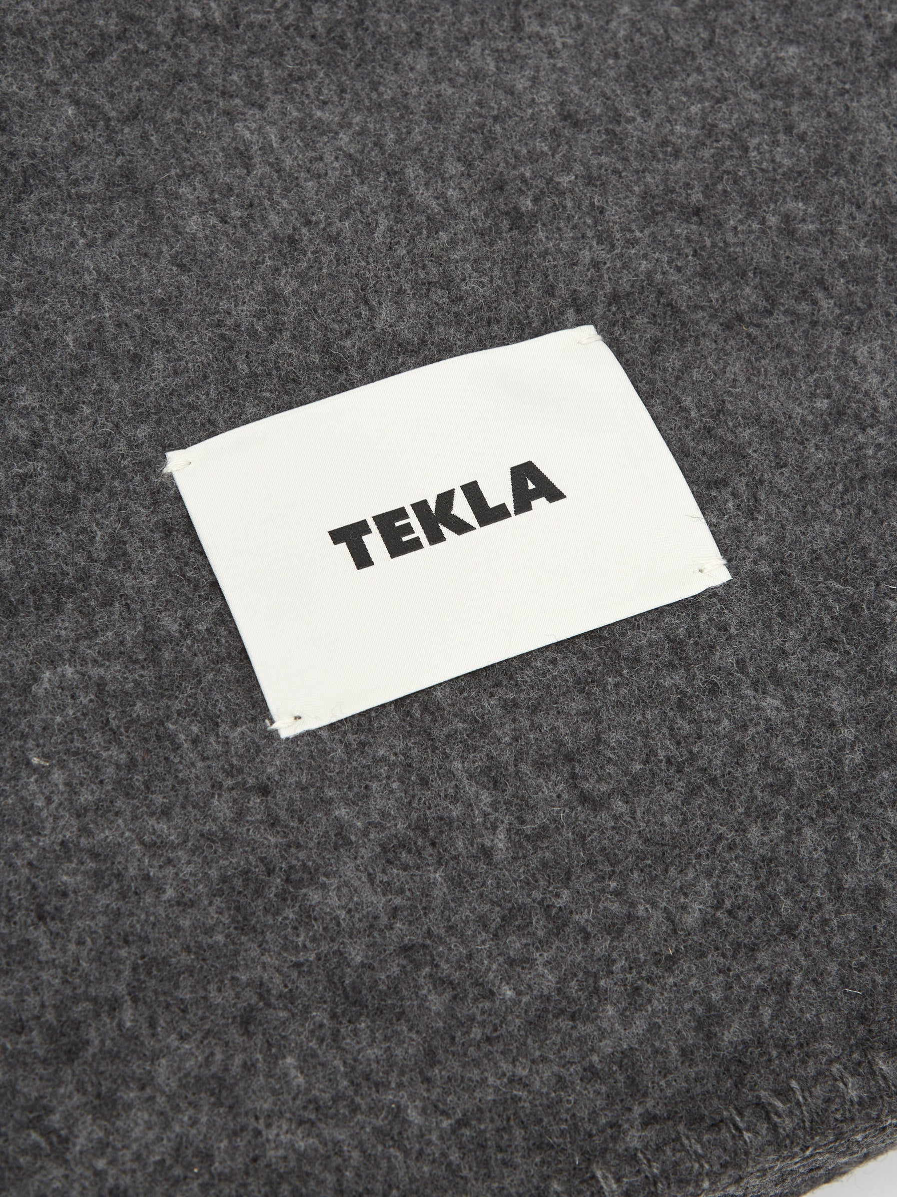 TEKLA Merino Wool Blanket - Grey Melange – Goodhood