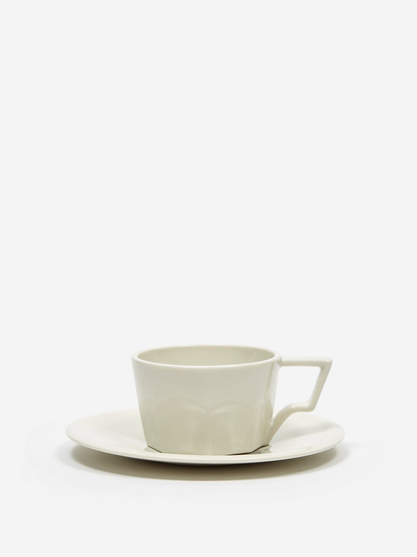 Kinto OCT Cup & Saucer 80ml - White – Goodhood