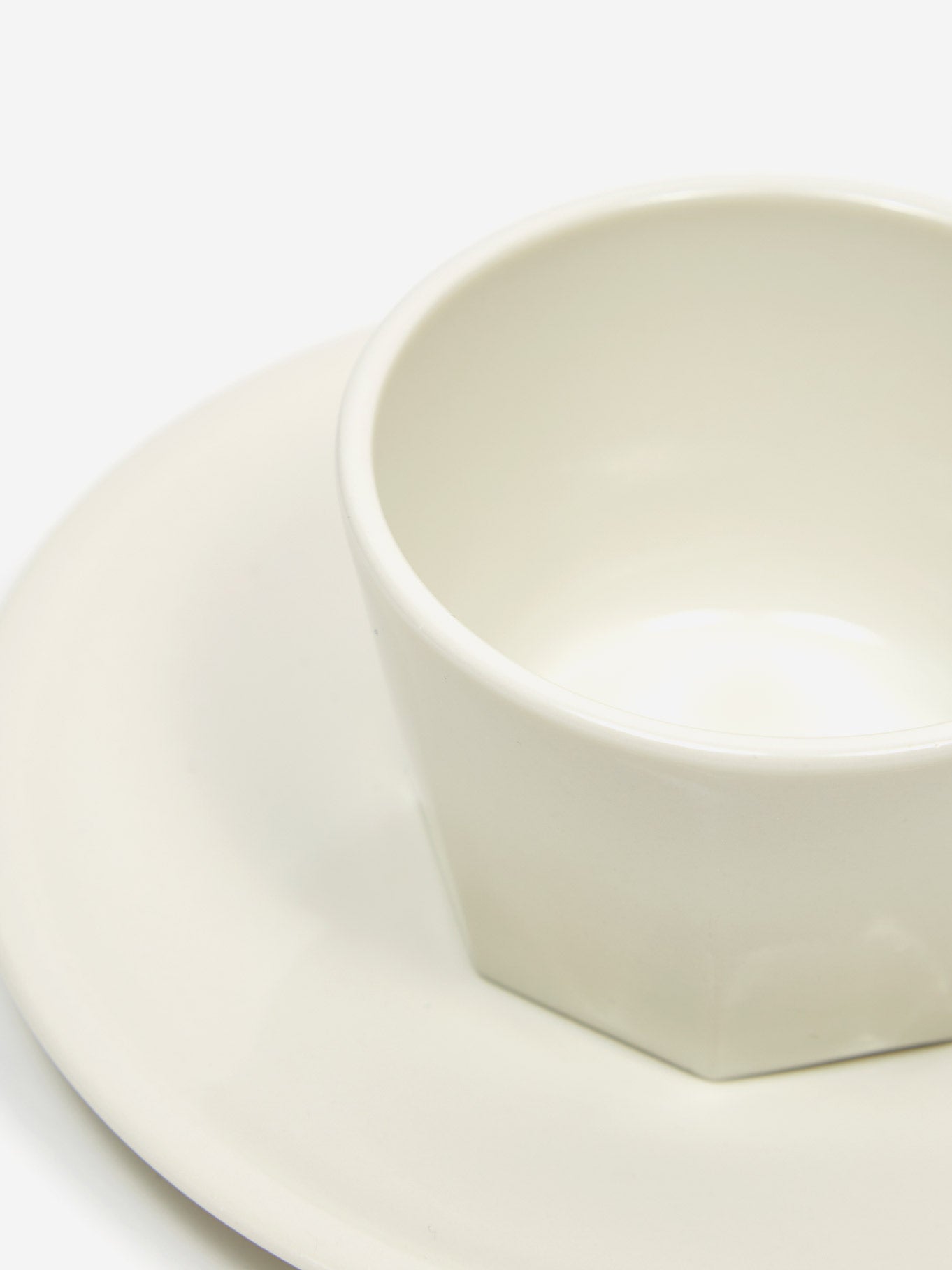Kinto OCT Cup & Saucer 80ml - White – Goodhood