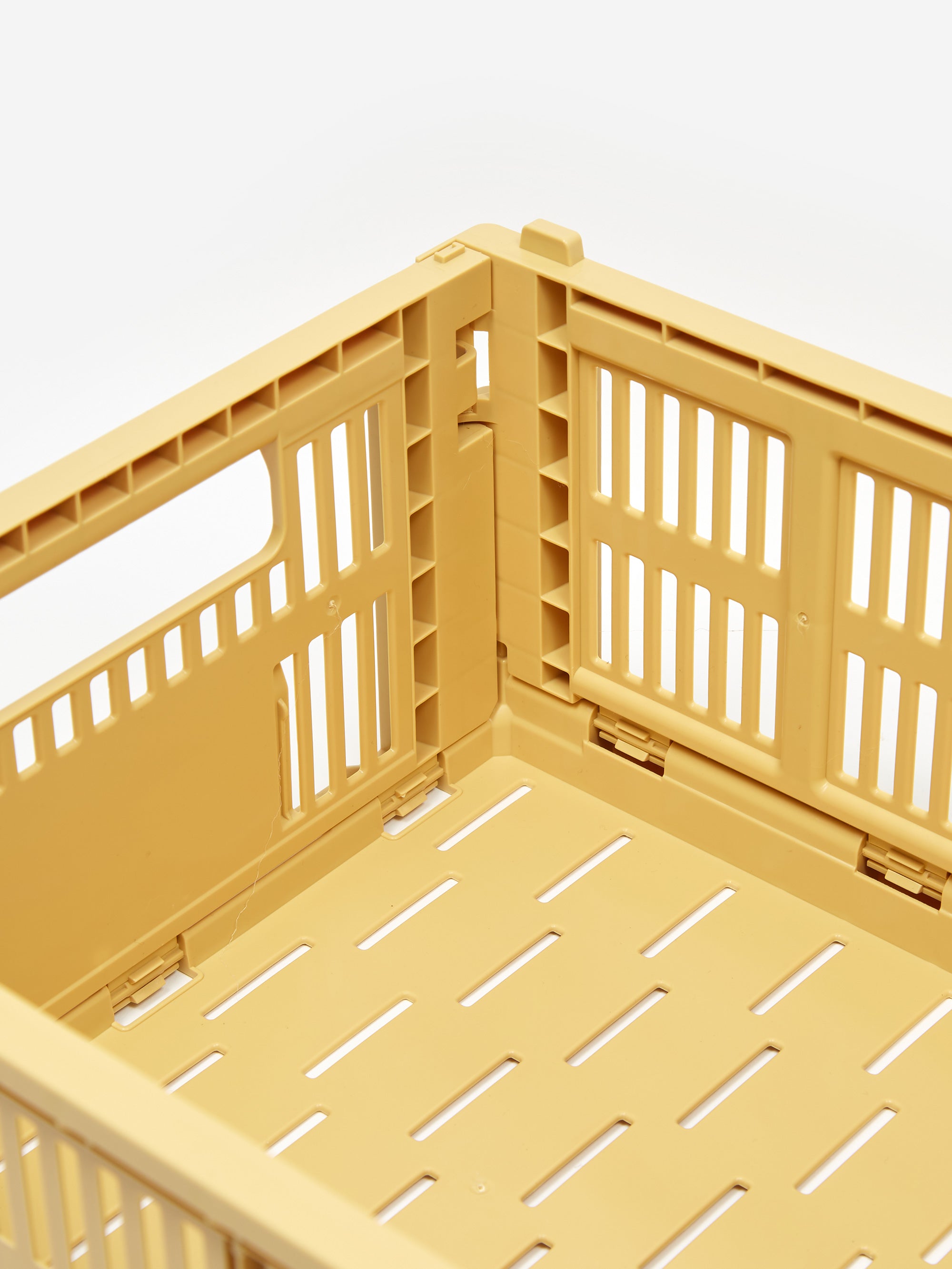 HAY Recycled Colour Crate Medium - Golden Yellow – Goodhood