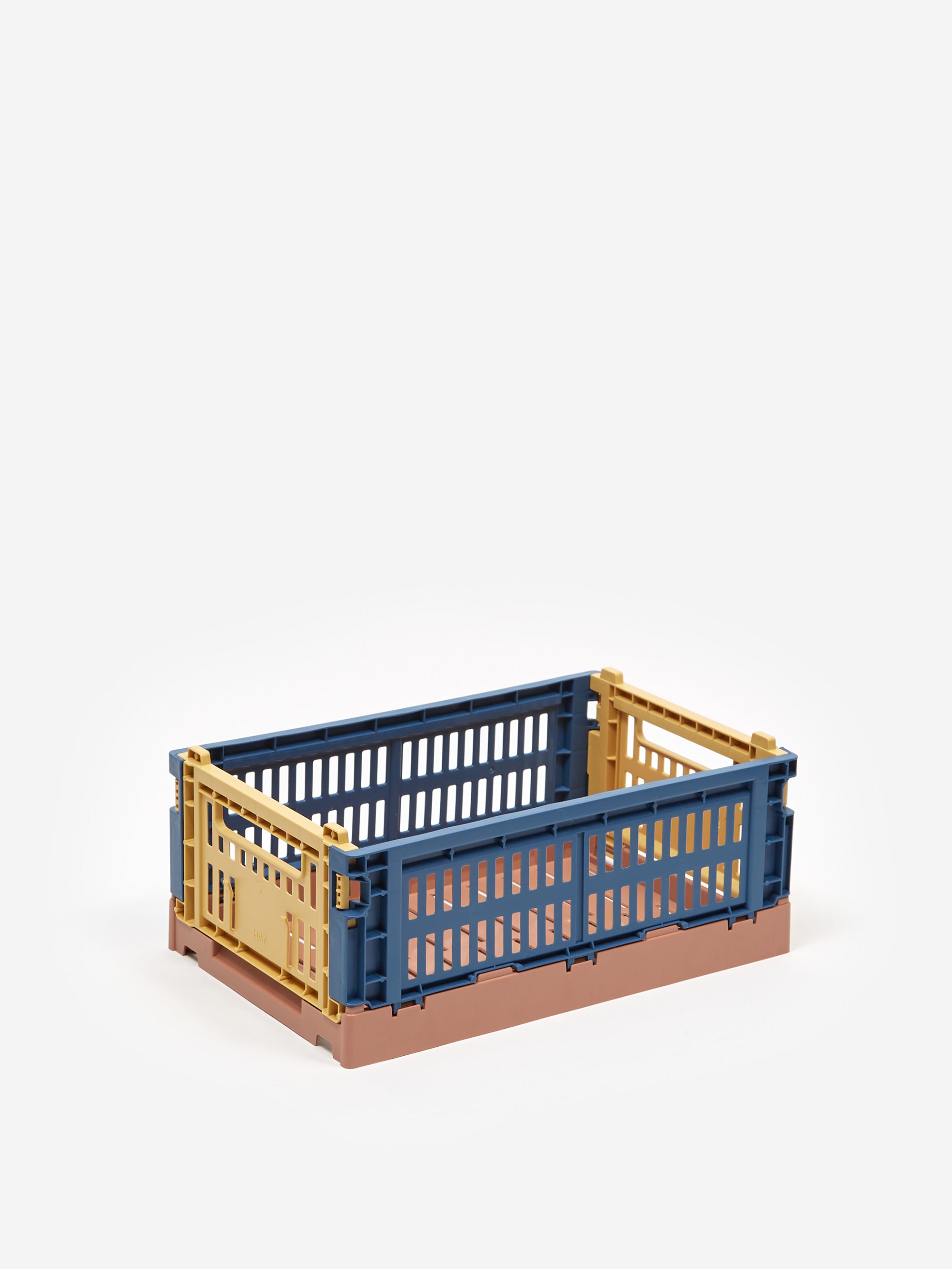 HAY Recycled Colour Crate Mix - Small - Dark Blue – Goodhood