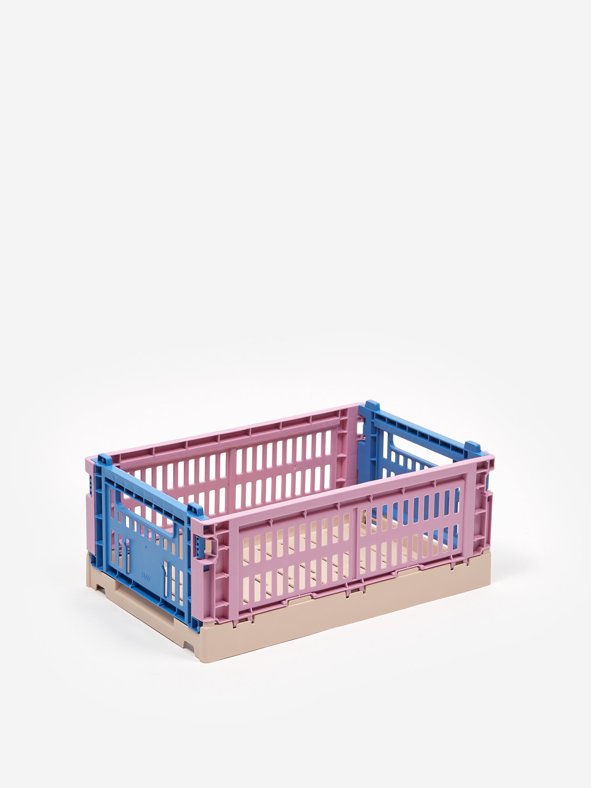 HAY Recycled Colour Crate Mix - Small - Dusty Rose – Goodhood