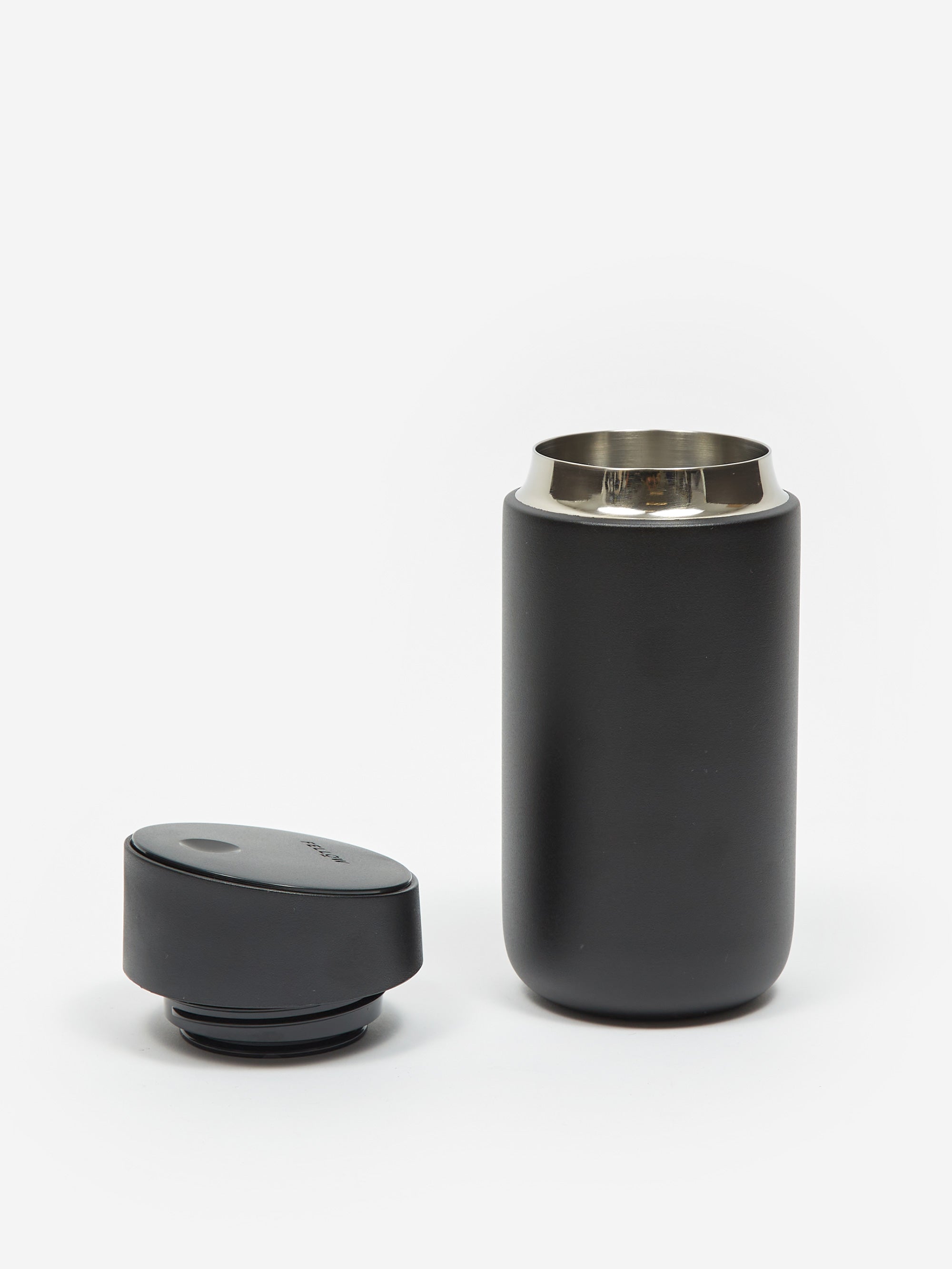 Fellow Carter Move Mug + Slide Lock 12oz - Black – Goodhood