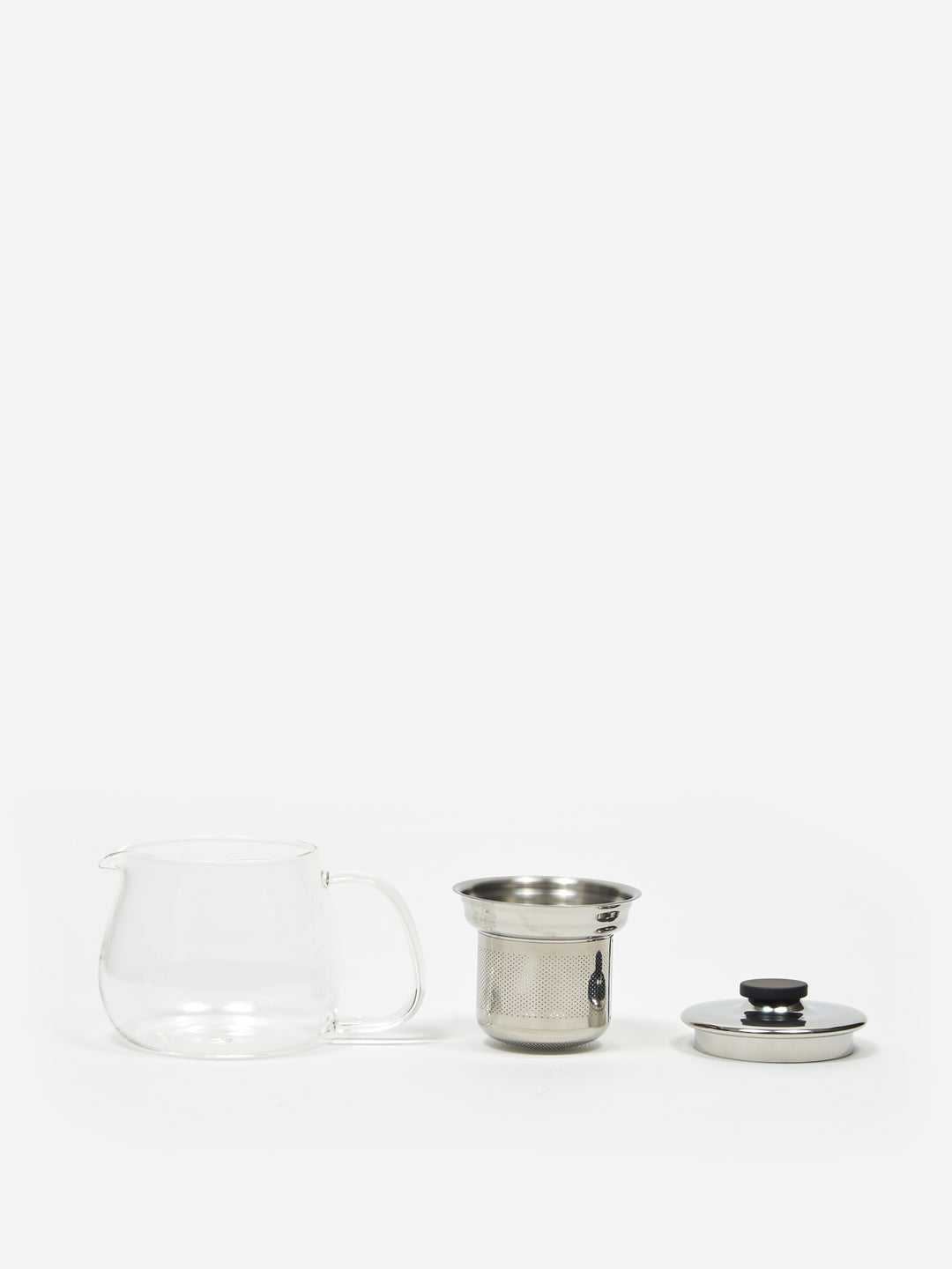 Kinto UNITEA Stainless Steel Teapot Set - Small - Clear – Goodhood
