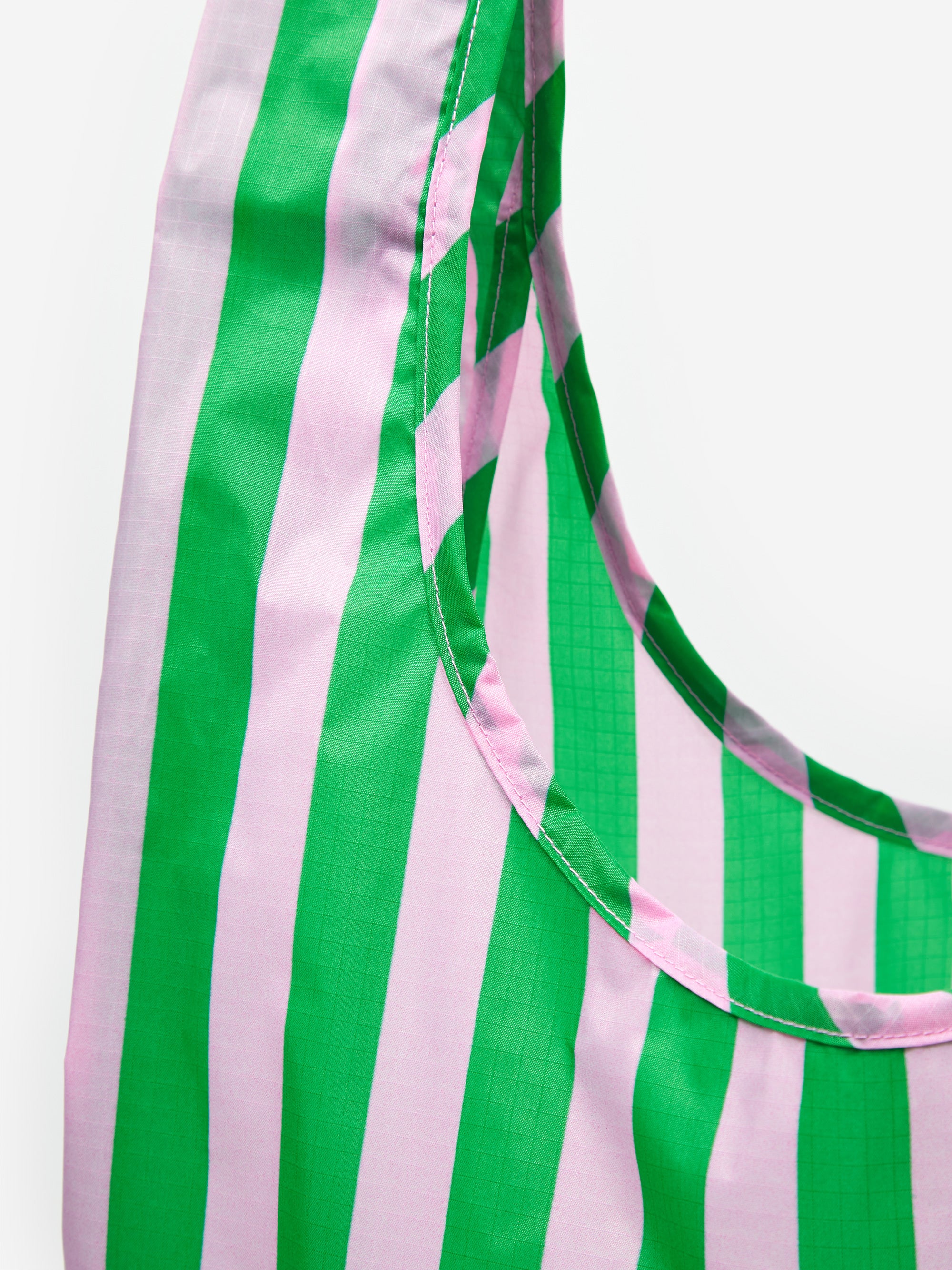 BAGGU Standard Baggu - Pink Green Awning Stripe – Goodhood