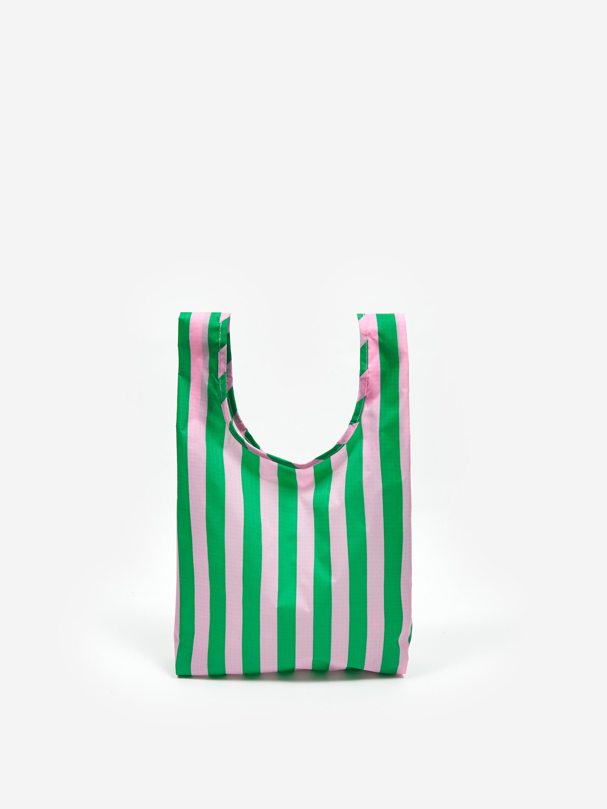 BAGGU Baby Baggu - Pink Green Awning Stripe – Goodhood