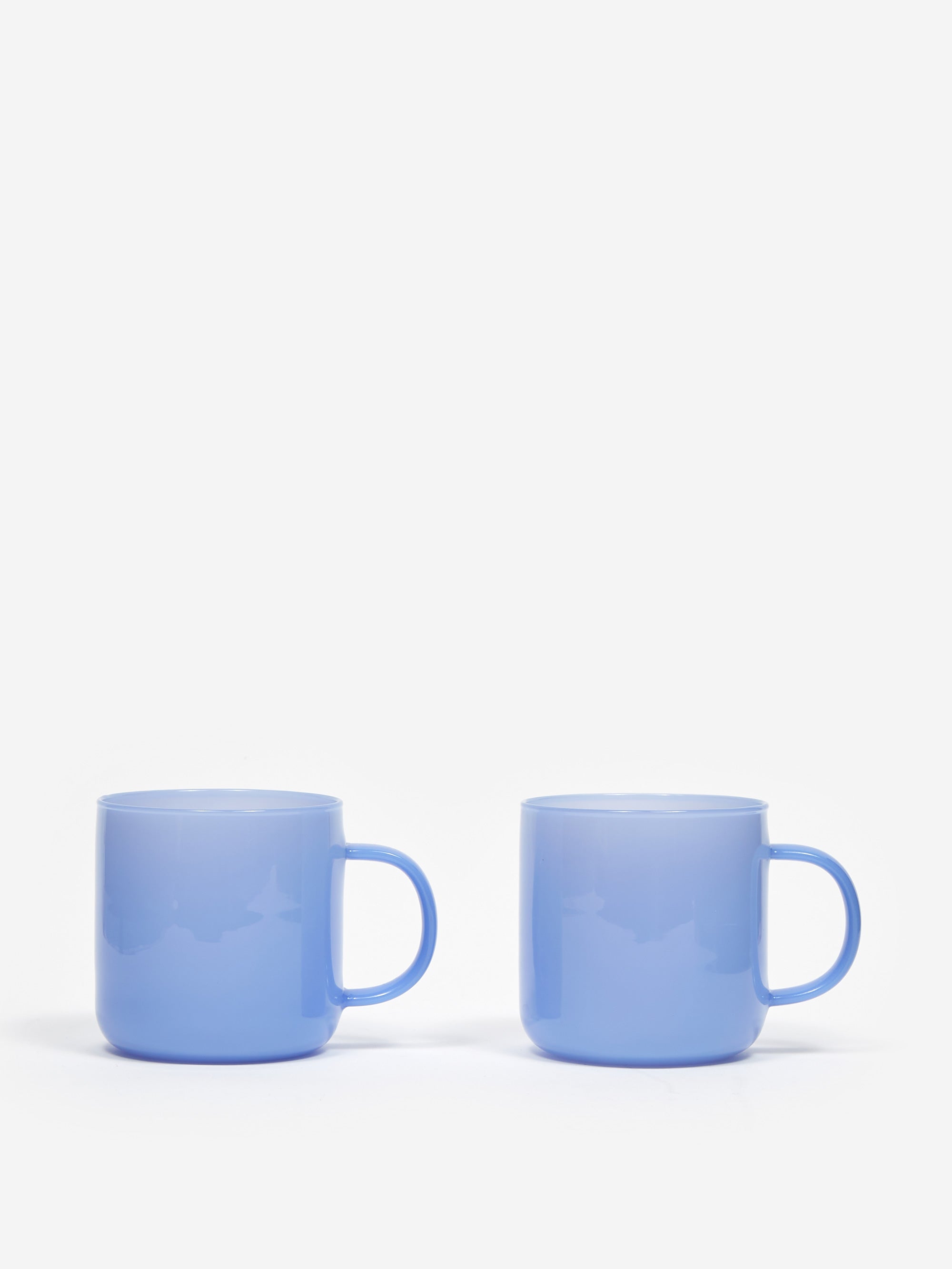 HAY Borosilicate Mug Set of 2 - Jade Light Blue – Goodhood