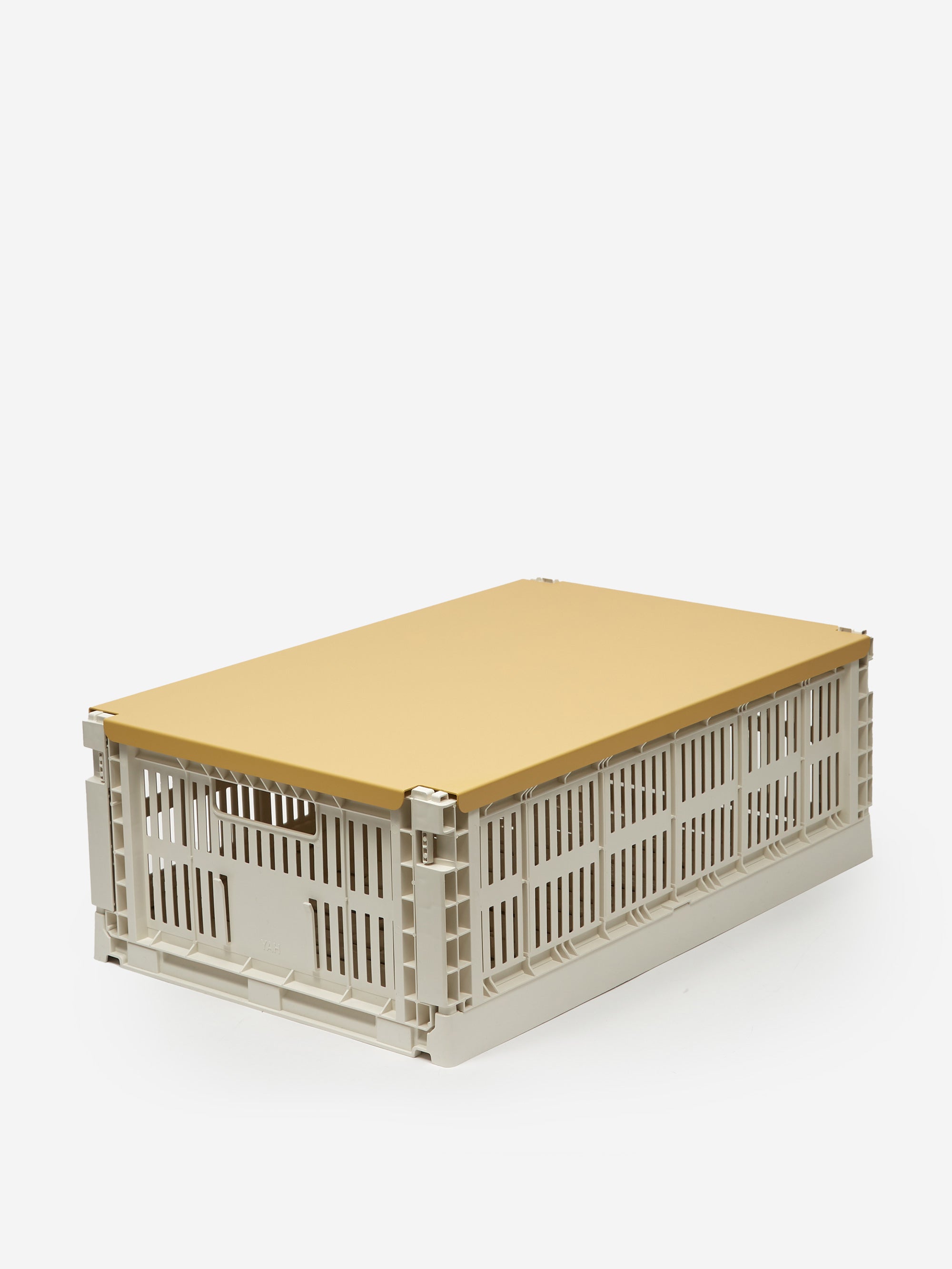 HAY Recycled Colour Crate Large - Golden Yellow – Goodhood