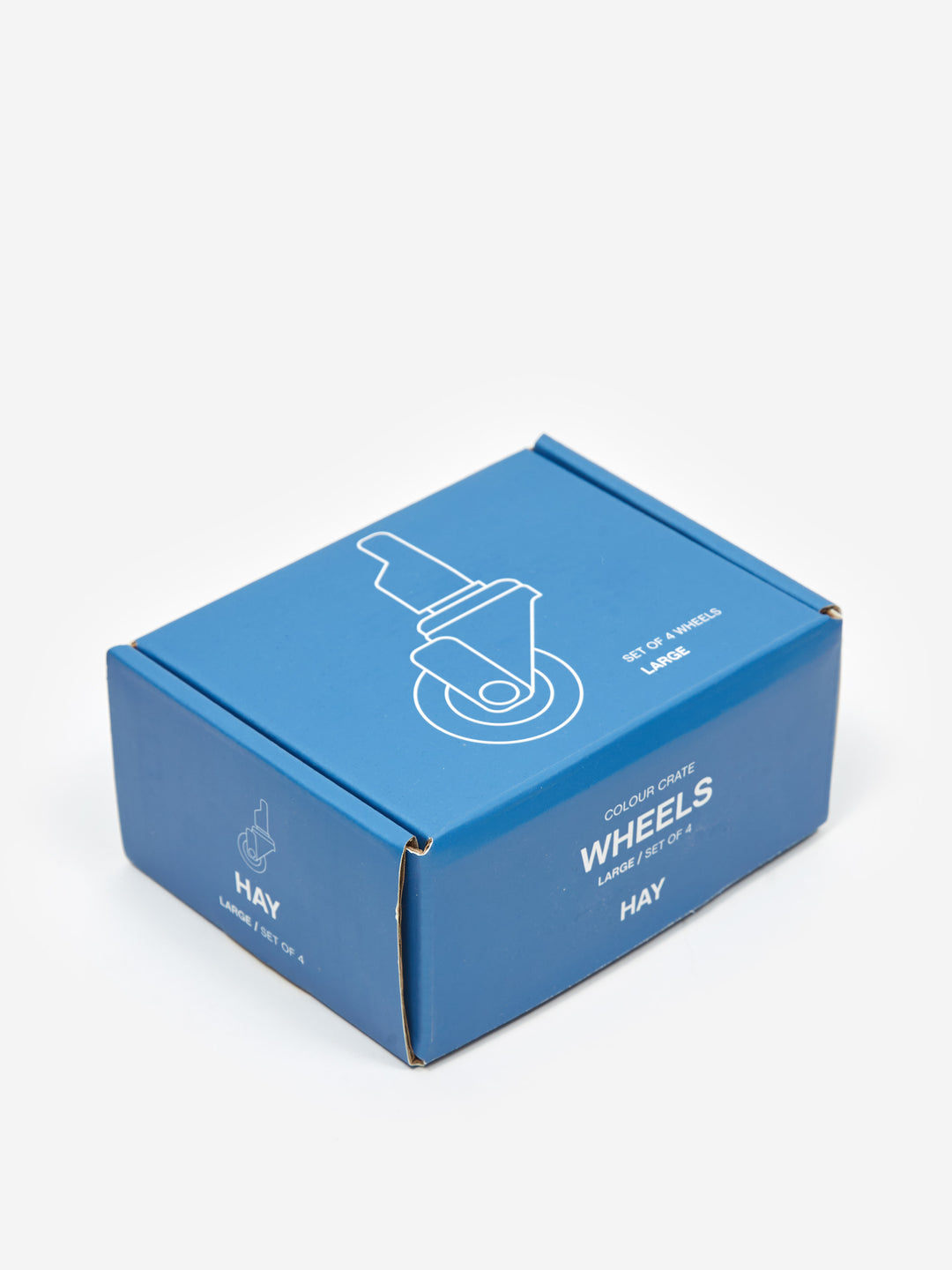 HAY Colour Crate Wheels Large - Set of 4 - Grey – Goodhood