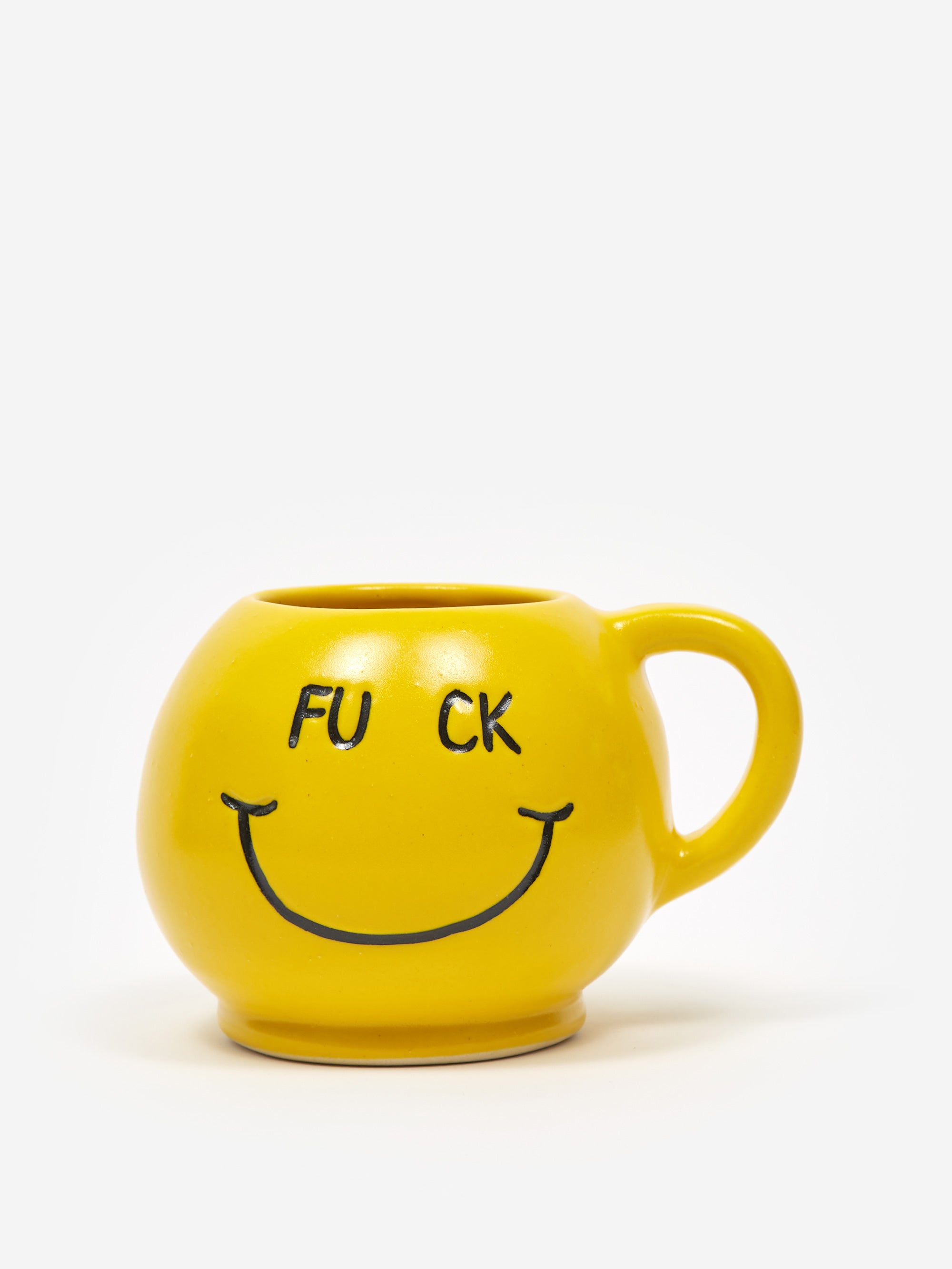 General Admission F*ck Mug - Yellow – Goodhood