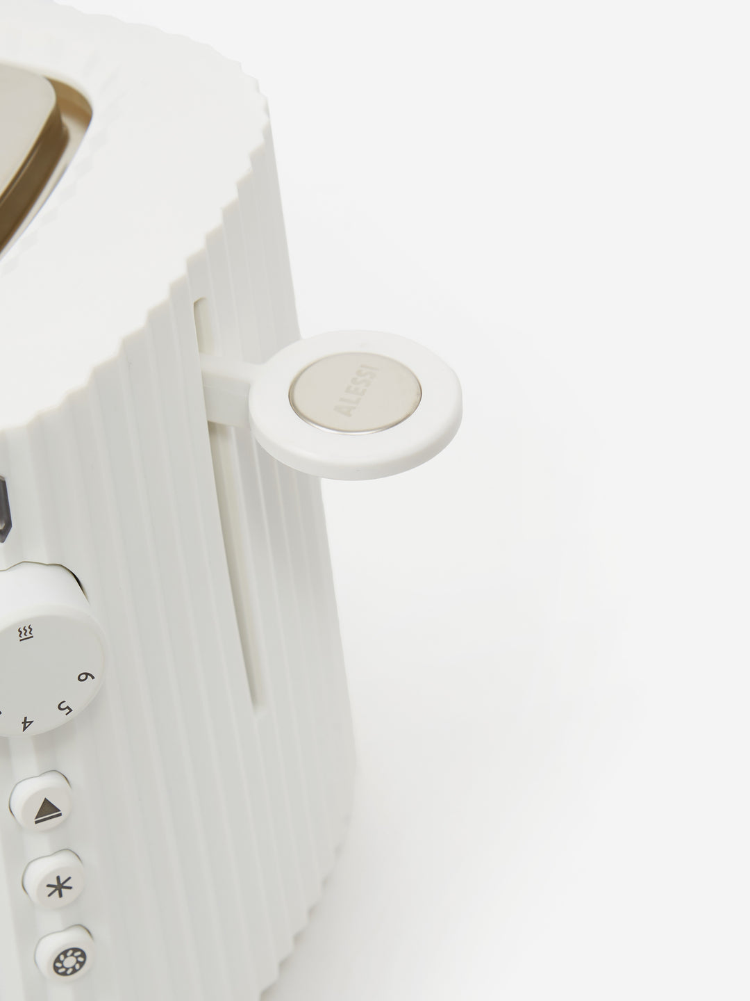 ALESSI Plisse 2 Slice Toaster - White – Goodhood