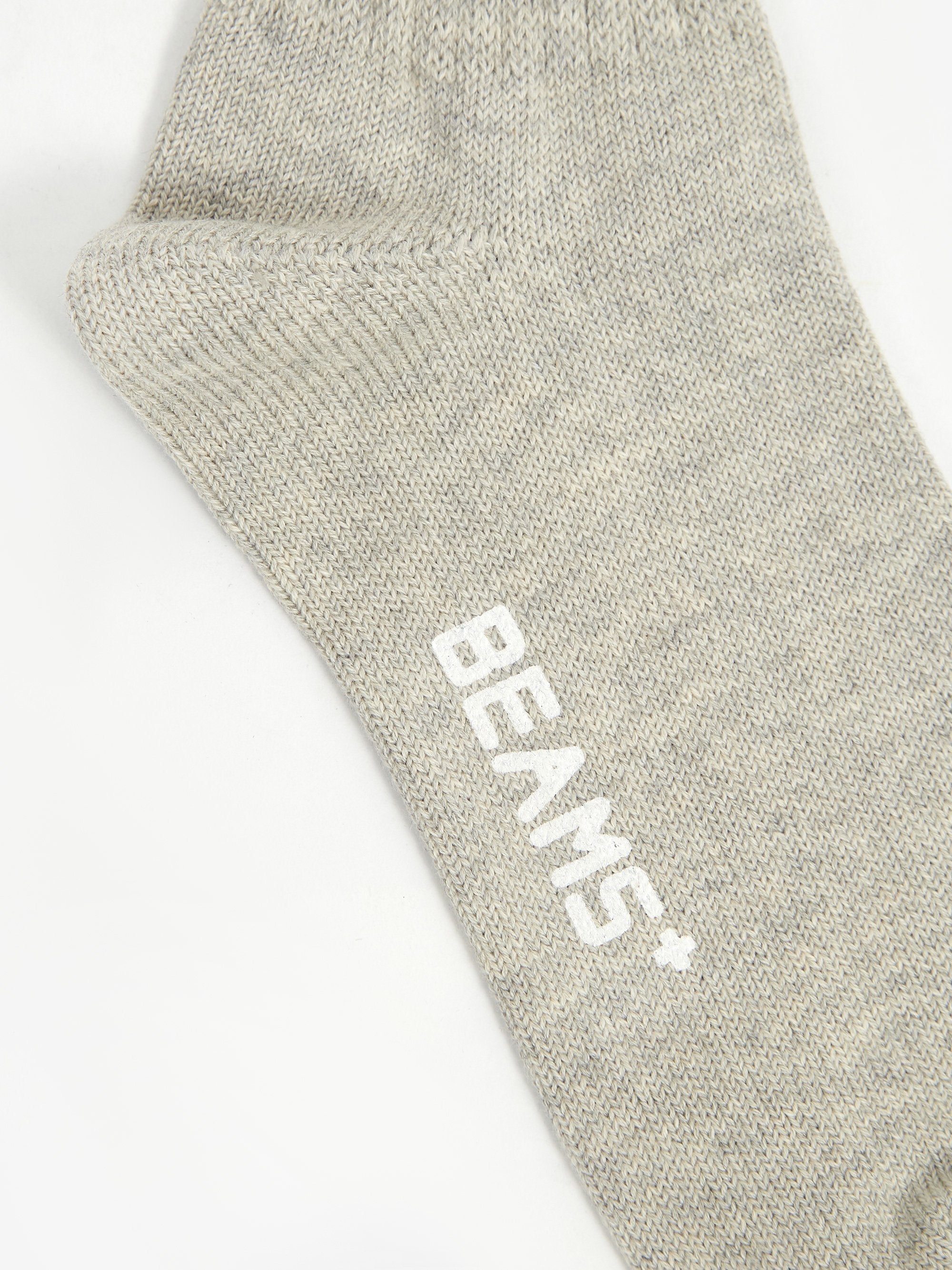 Beams Plus Schoolboy Sock - Grey/Burgundy | Goodhood