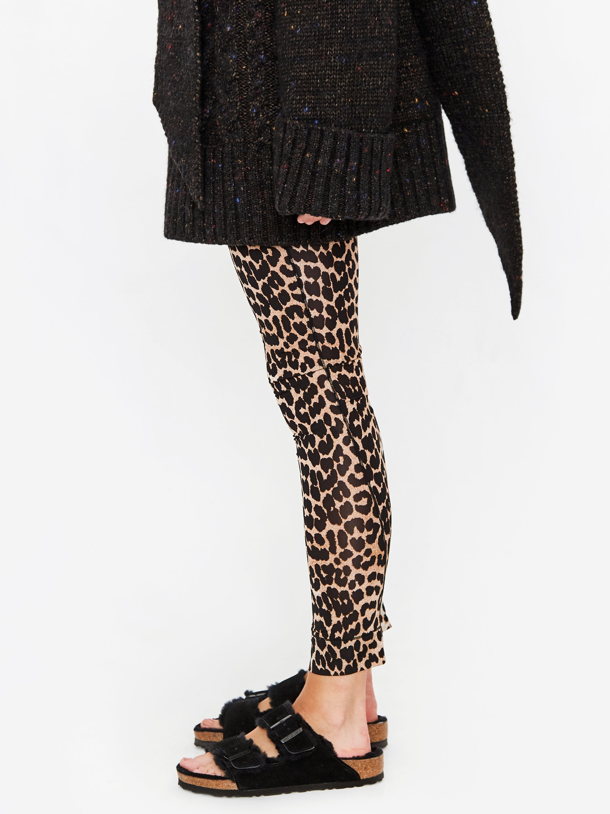 Ganni Leopard Legging - Leopard – Goodhood
