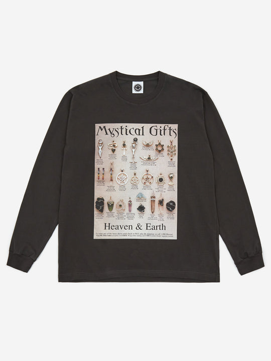 Good Morning Tapes Mystical Gifts Longsleeve T-Shirt - Charcoal Black ...