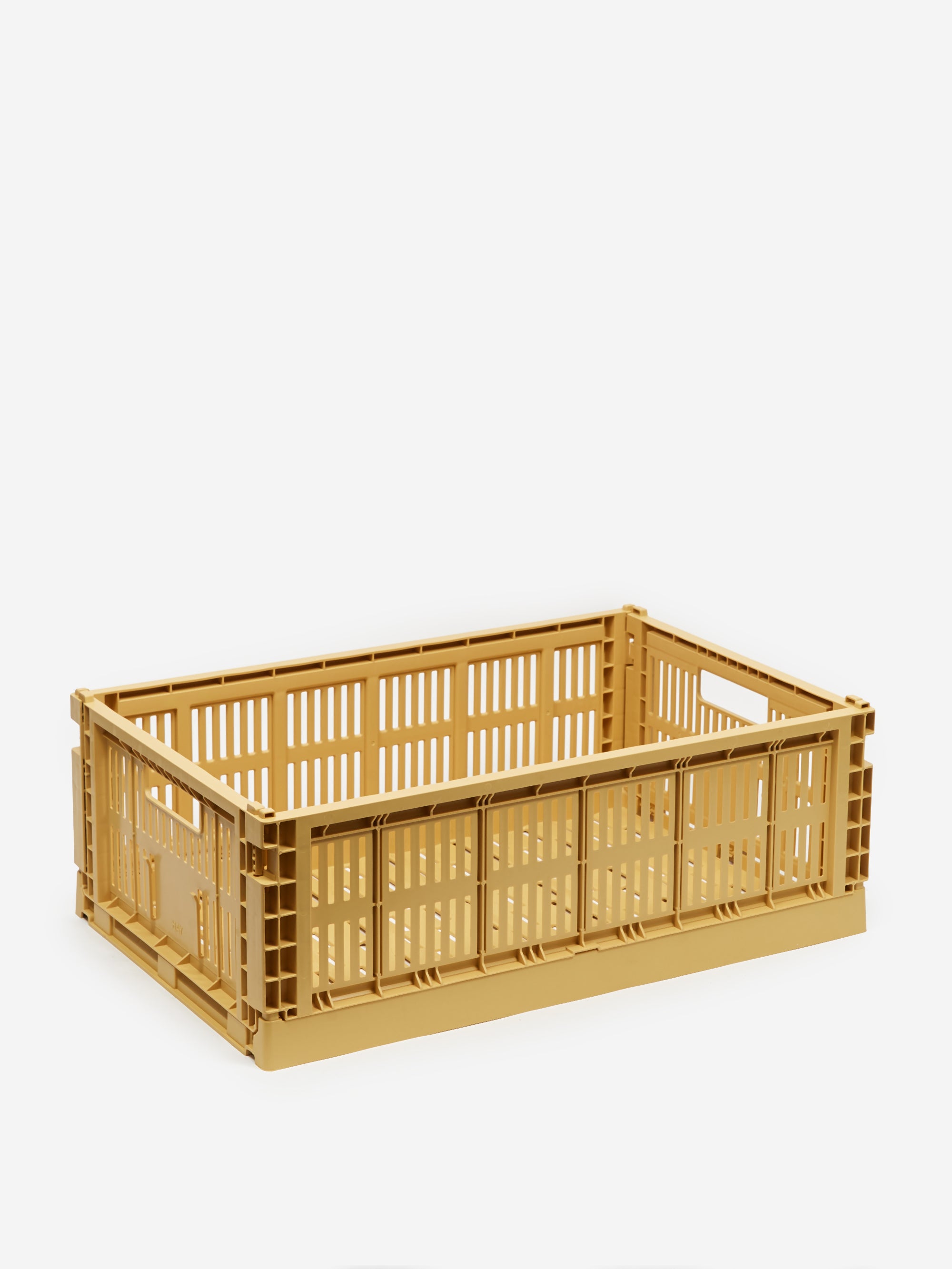 HAY Recycled Colour Crate Large - Golden Yellow – Goodhood