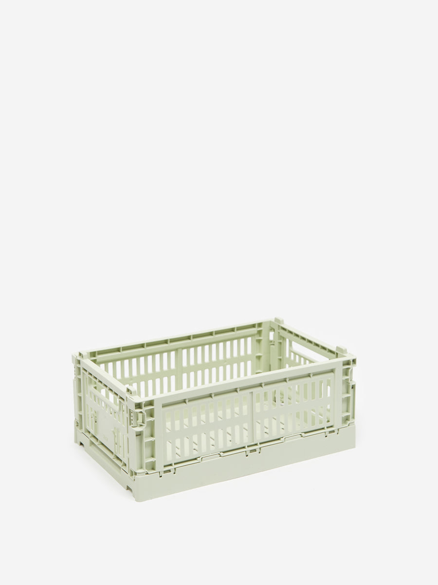 HAY Recycled Colour Crate Small - Mint – Goodhood