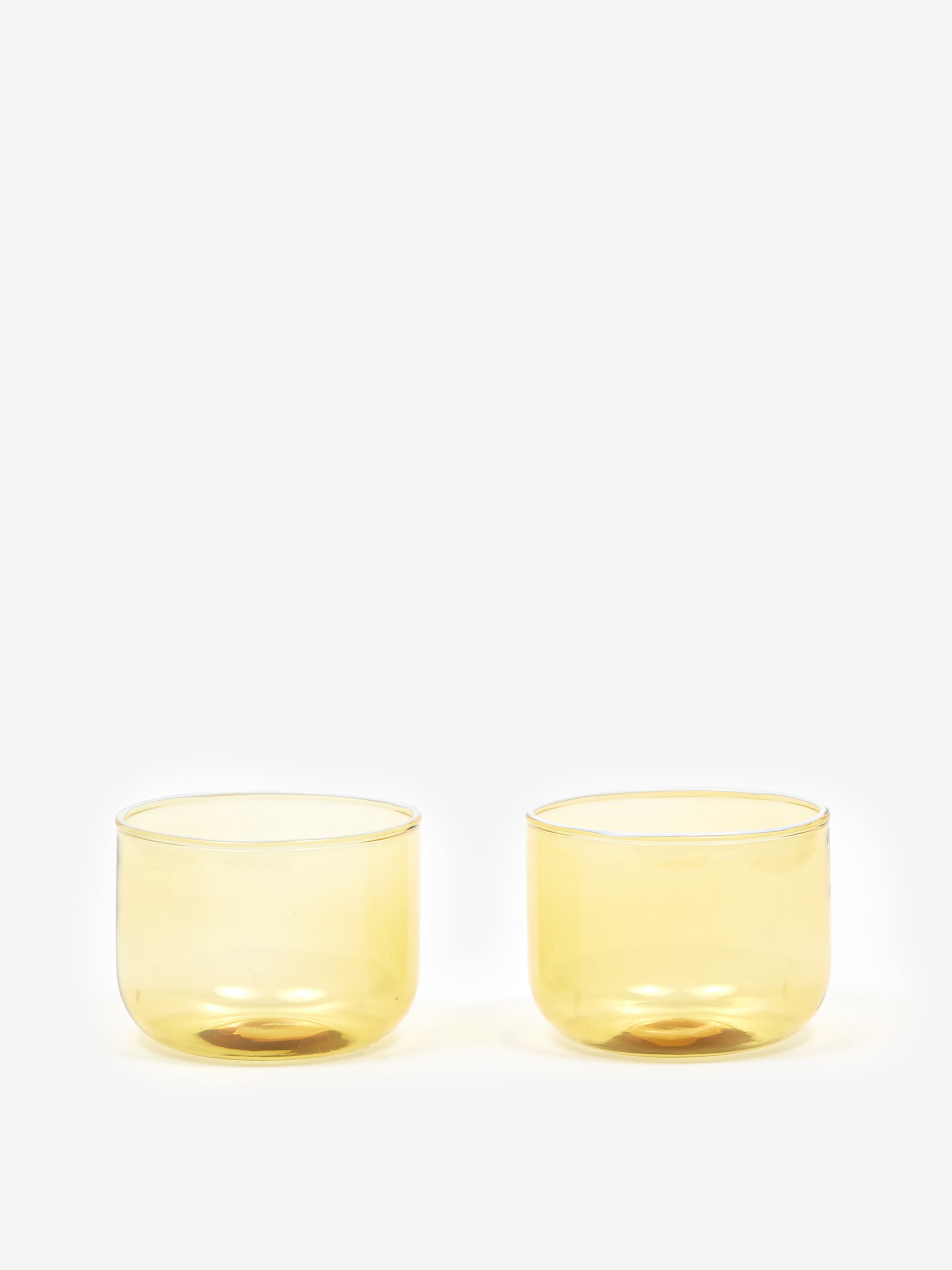HAY Tint Glass Set of Two - Yellow – Goodhood