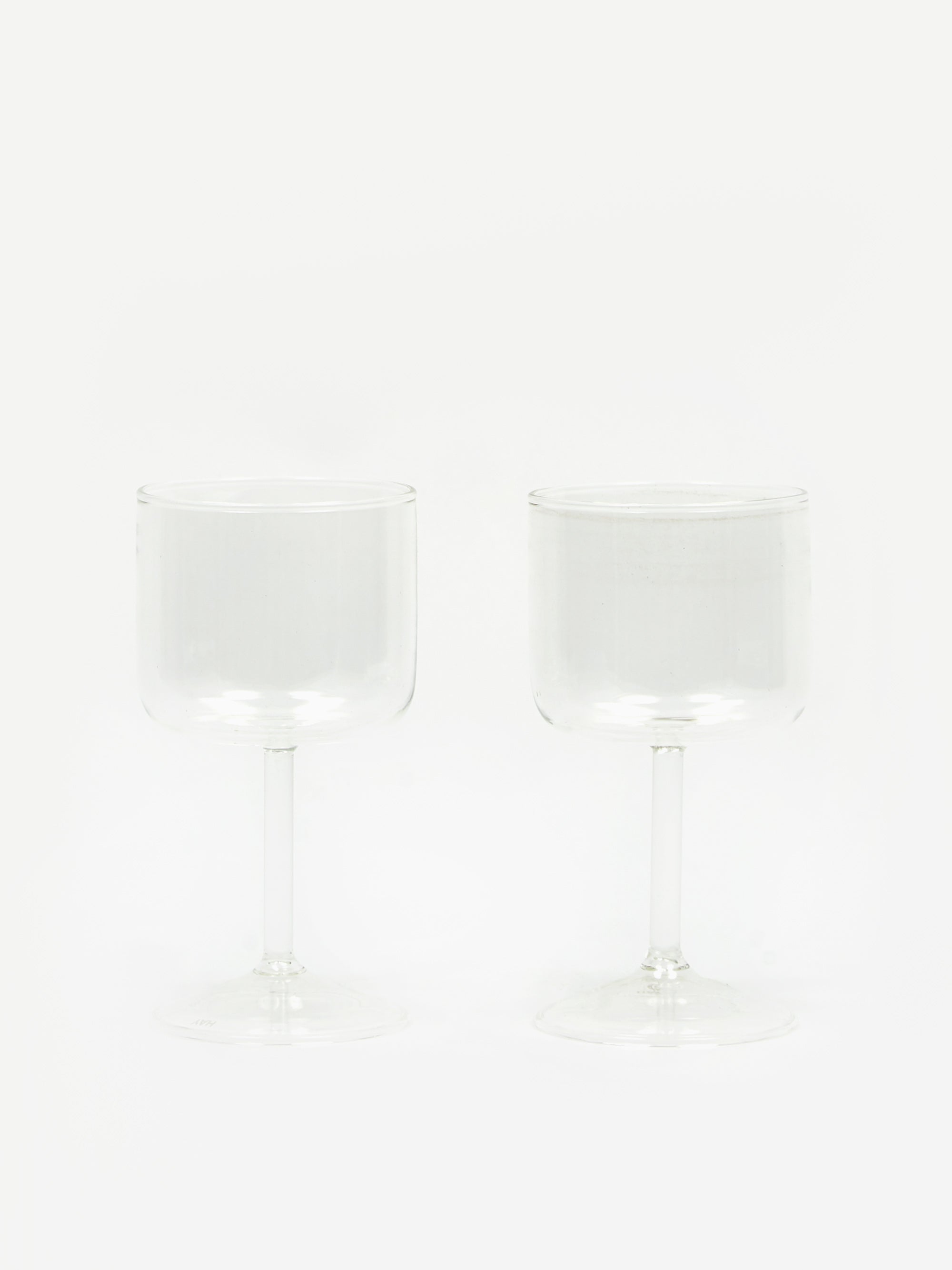 HAY Tint Wine Glasses, Set of 2 - Clear | Goodhood