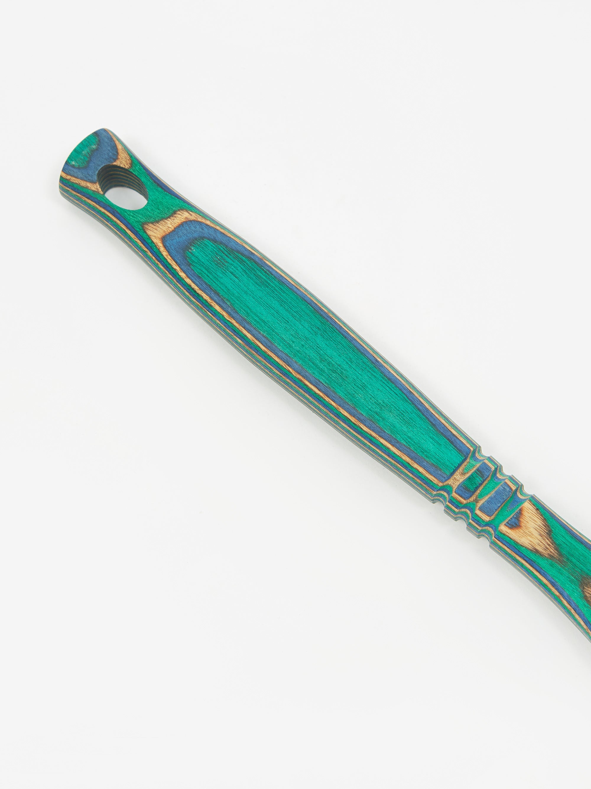 Island Bamboo Slotted Spoon - Peacock – Goodhood