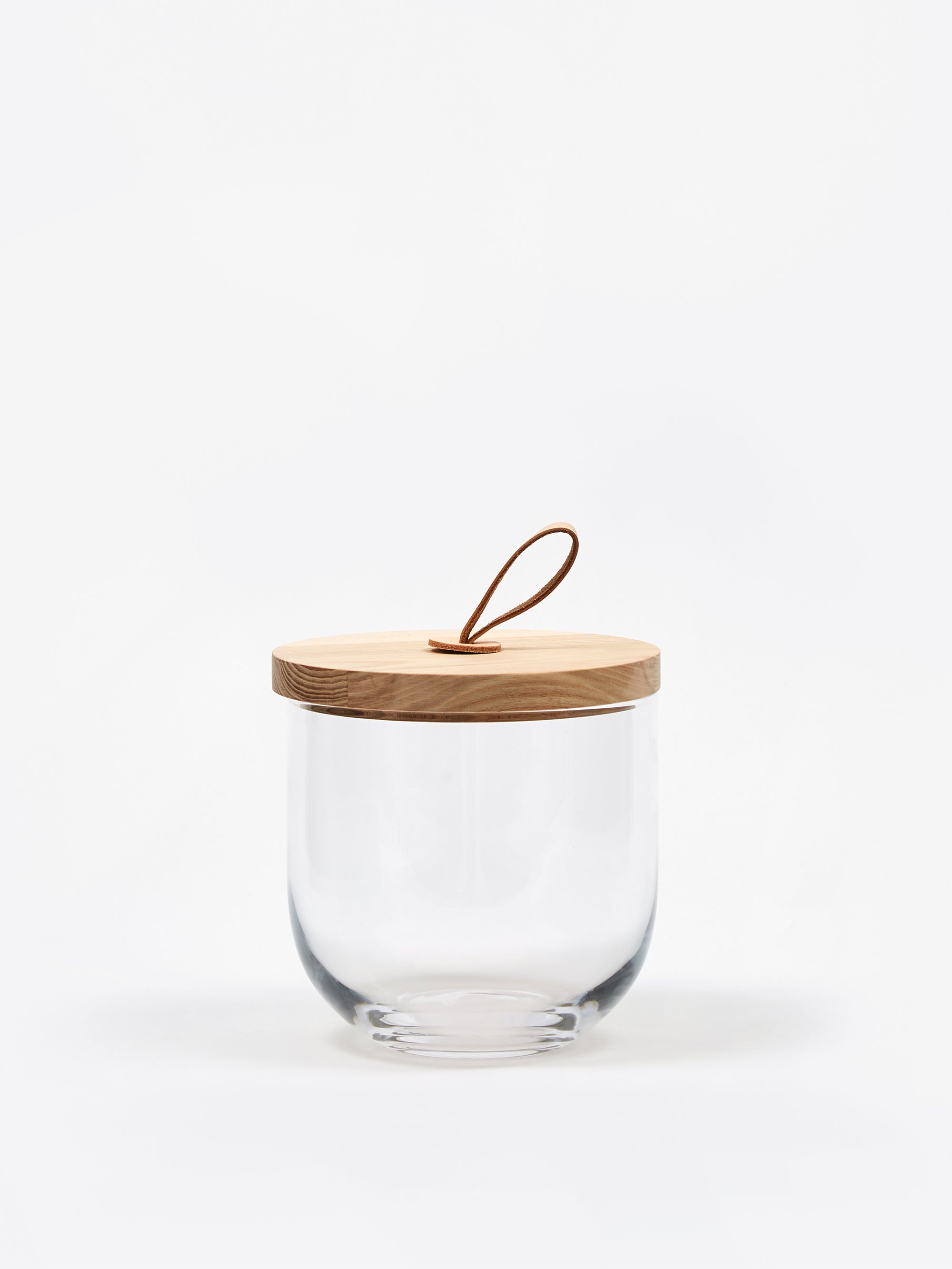 LSA International Ivalo Container Ash Lid H15.5cm - Clear | Goodhood
