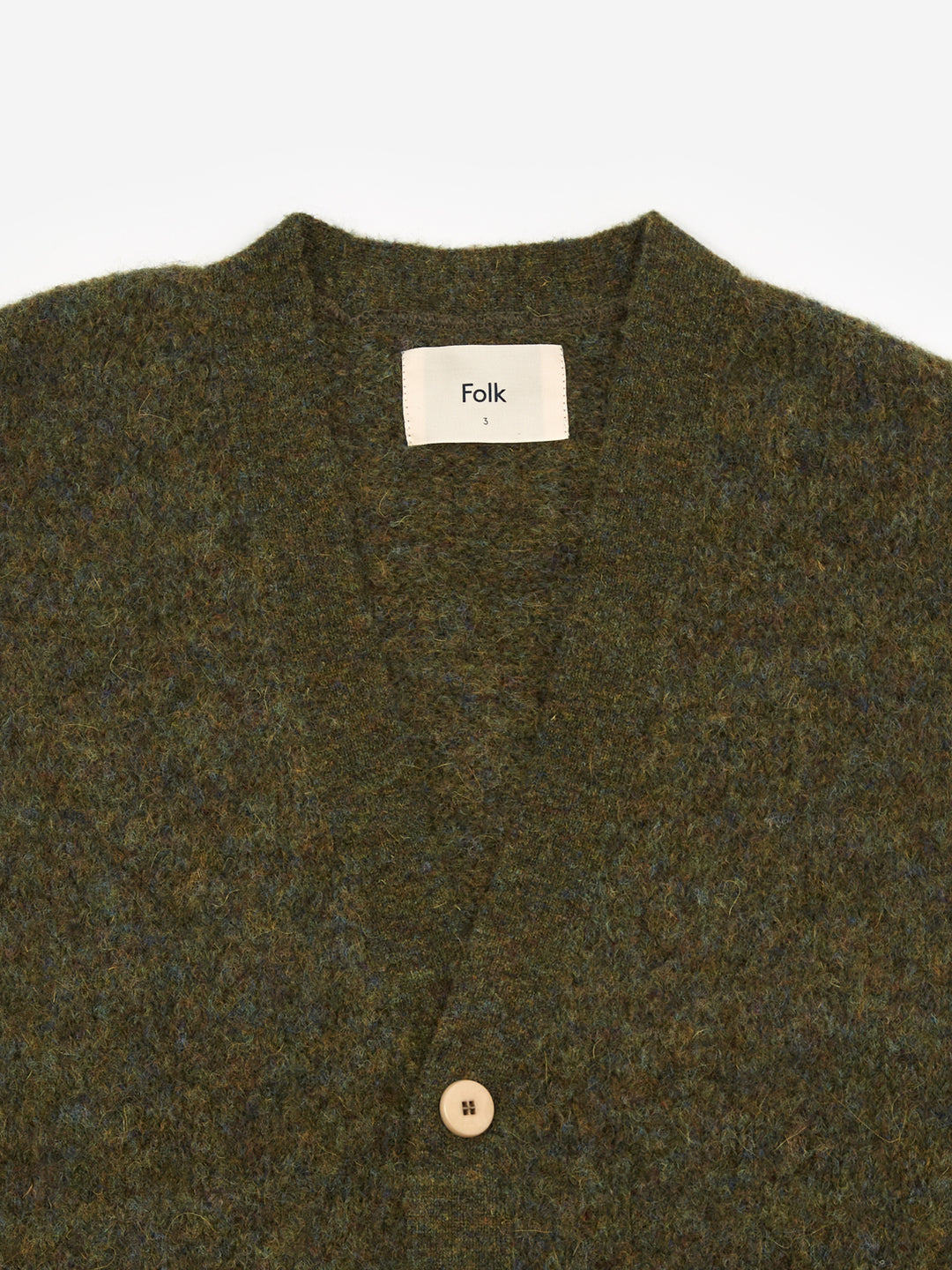 Folk Signal Cardigan - Olive – Goodhood