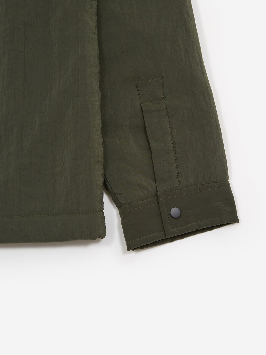Folk Wadded Assembly Jacket - Olive Nylon Texture – Goodhood