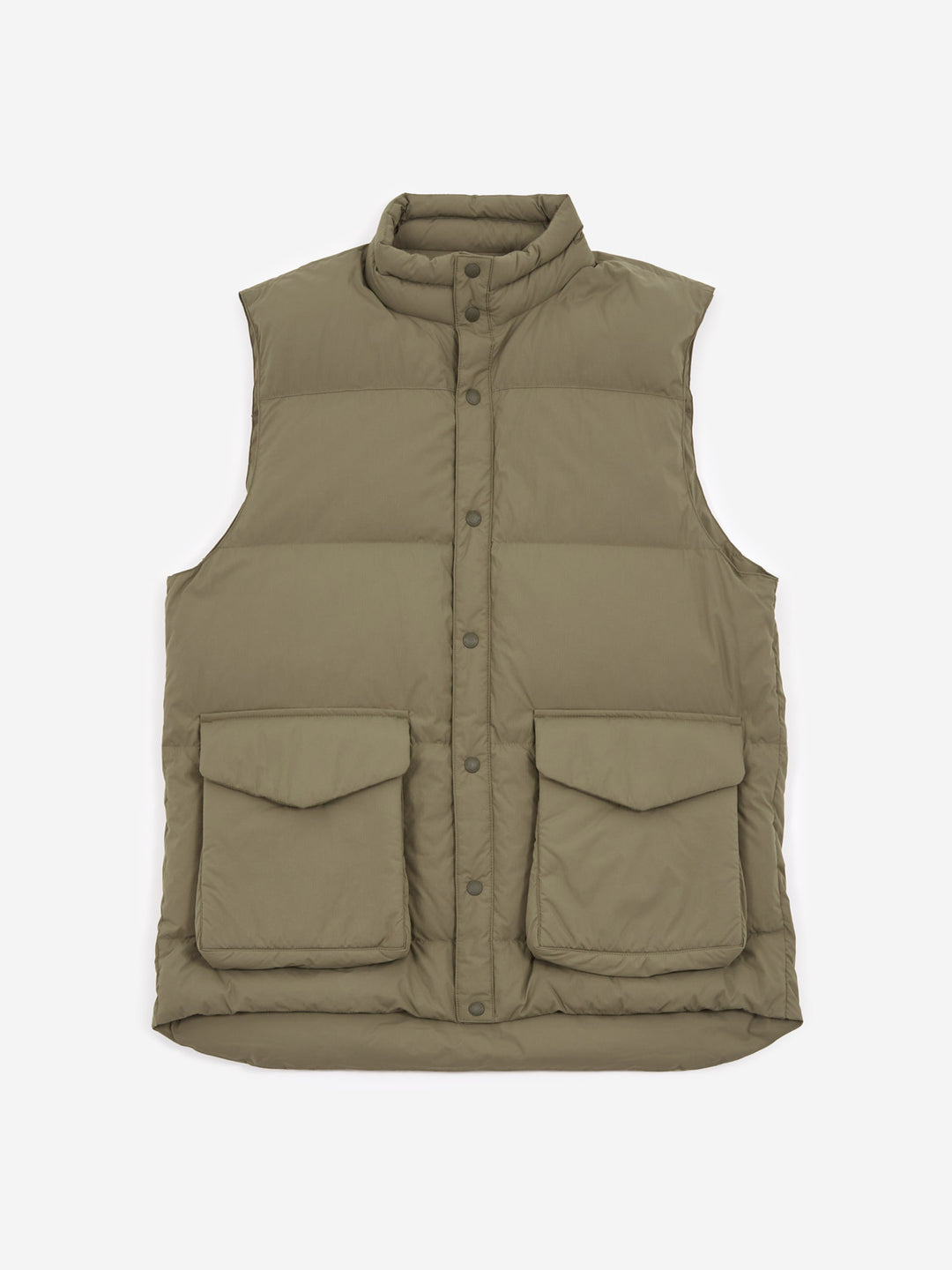 Snow Peak Recycled Nylon Ripstop Down Vest - Beige – Goodhood