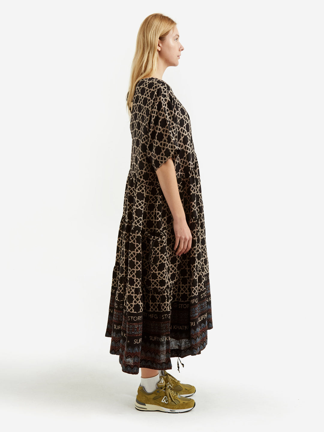 Story MFG Forager Emilie Dress - Dark Arabesque – Goodhood