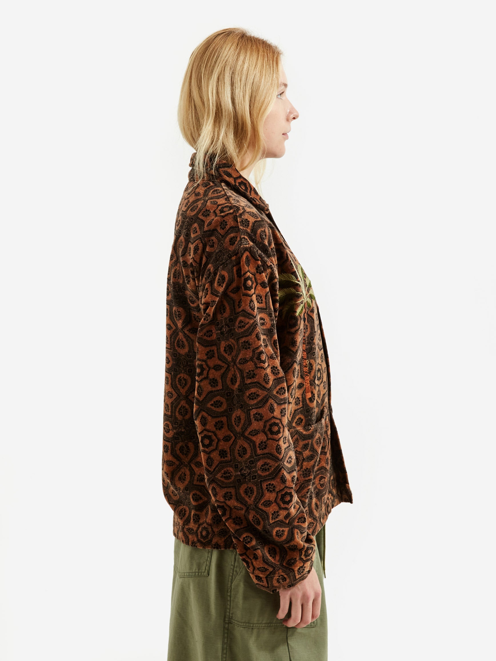Story MFG SOT Jacket - Burnt Orange Ajrak – Goodhood