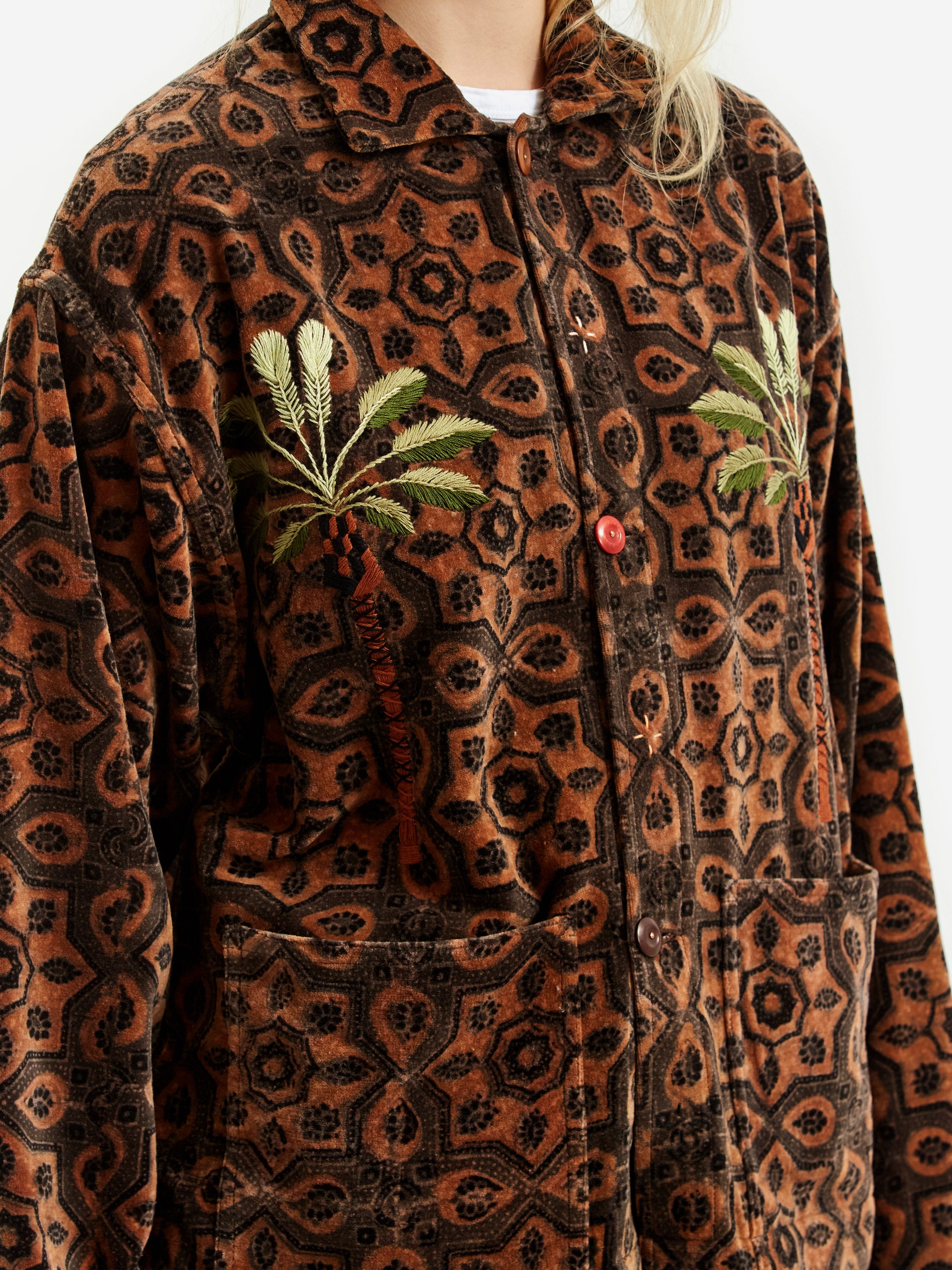 Story MFG SOT Jacket - Burnt Orange Ajrak – Goodhood