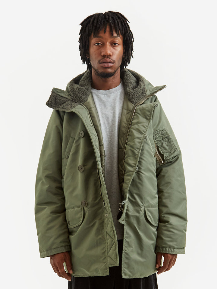 Beams Plus MIL Type N-3B Down Parka - Sage – Goodhood
