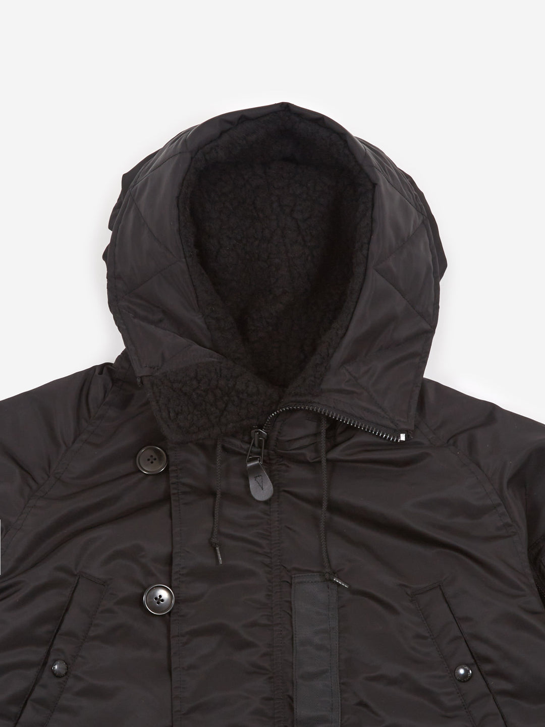Beams Plus MIL Type N-3B Down Parka - Black – Goodhood
