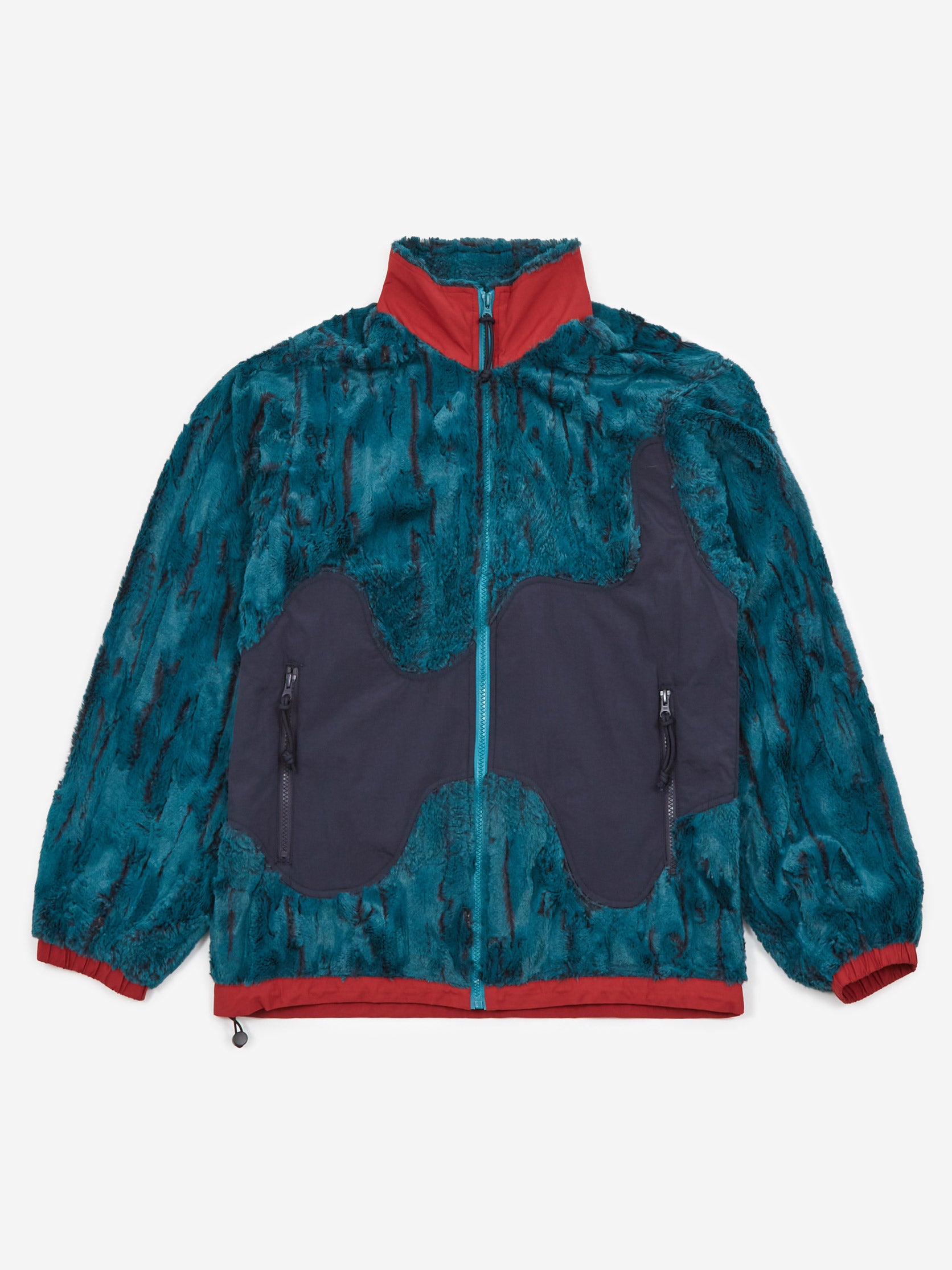 Brain Dead Organic Panelled Fur Jacket - Mallard – Goodhood